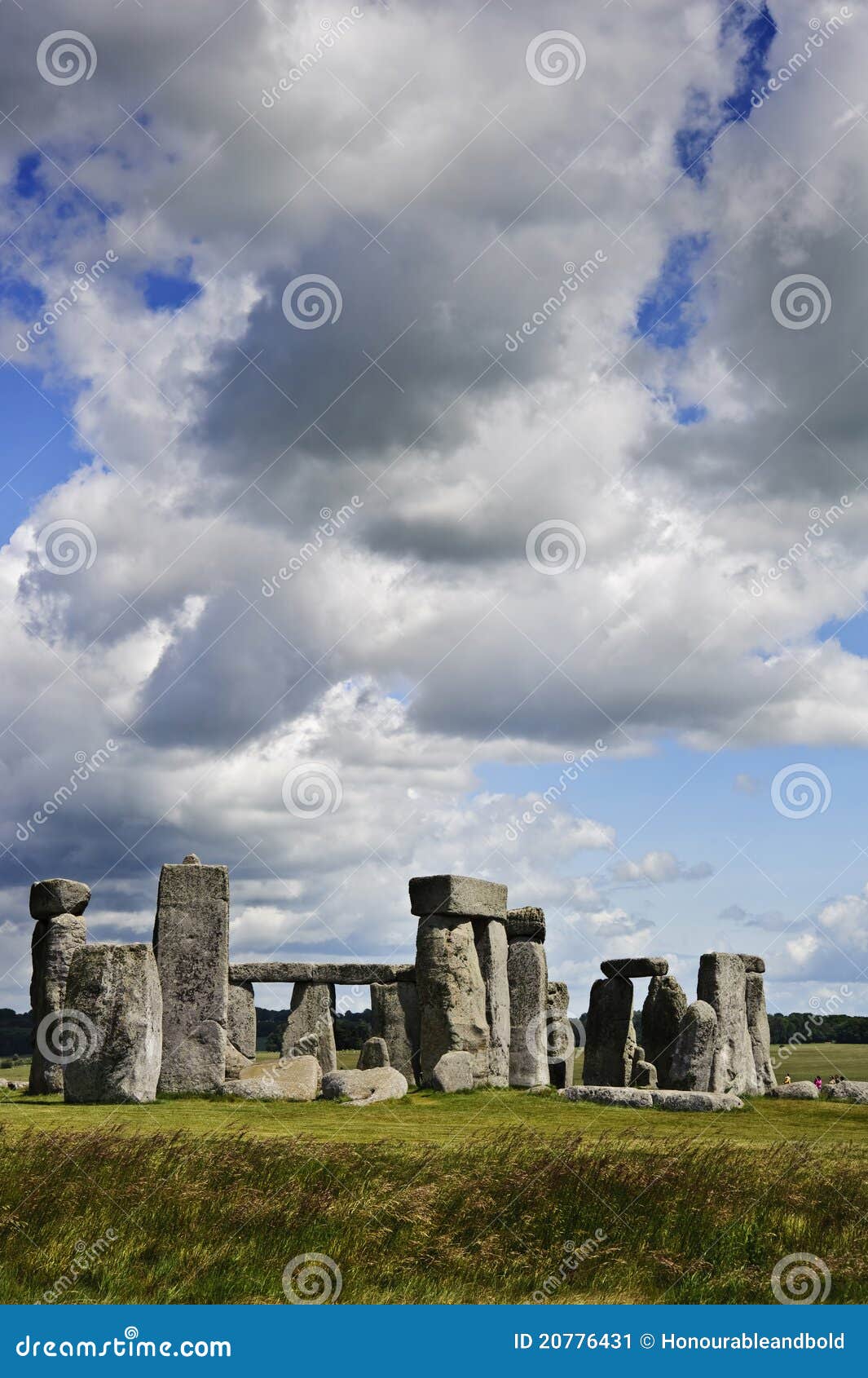 Stonehenge Megalithic Monument in England Stock Image - Image of ...