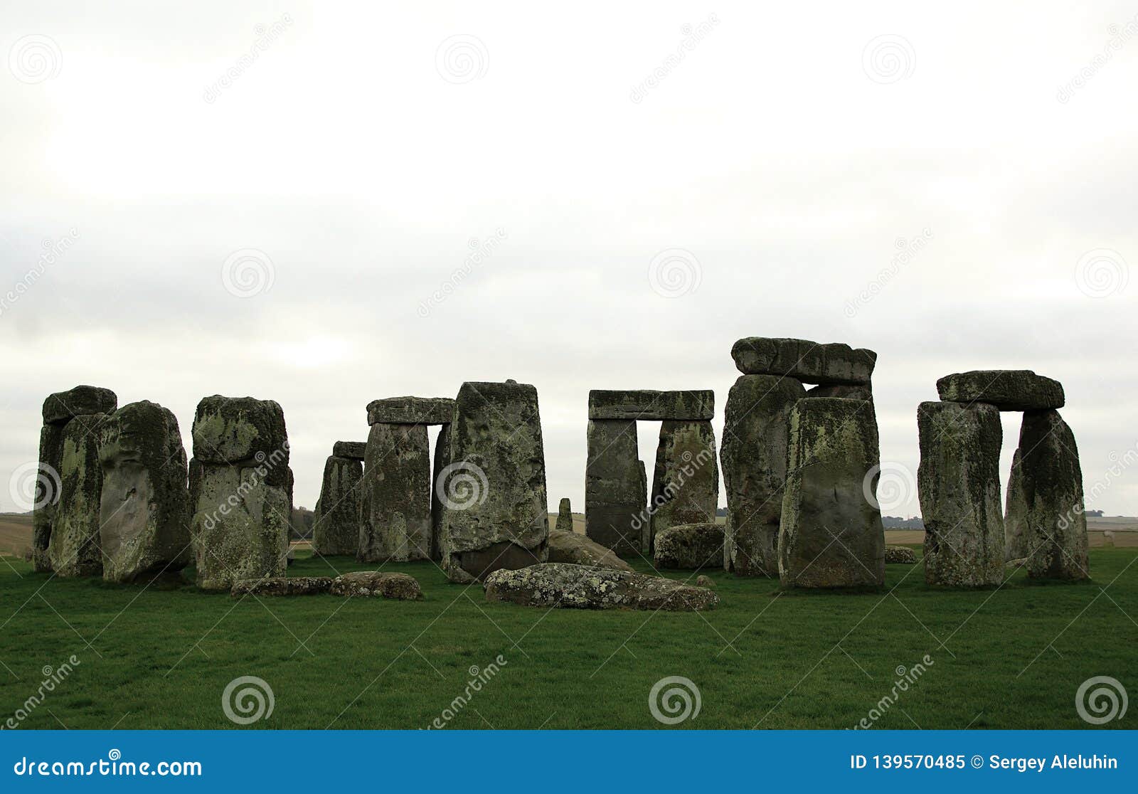 Stonehenge Megalithic Structure in the County in Wiltshire Editorial ...