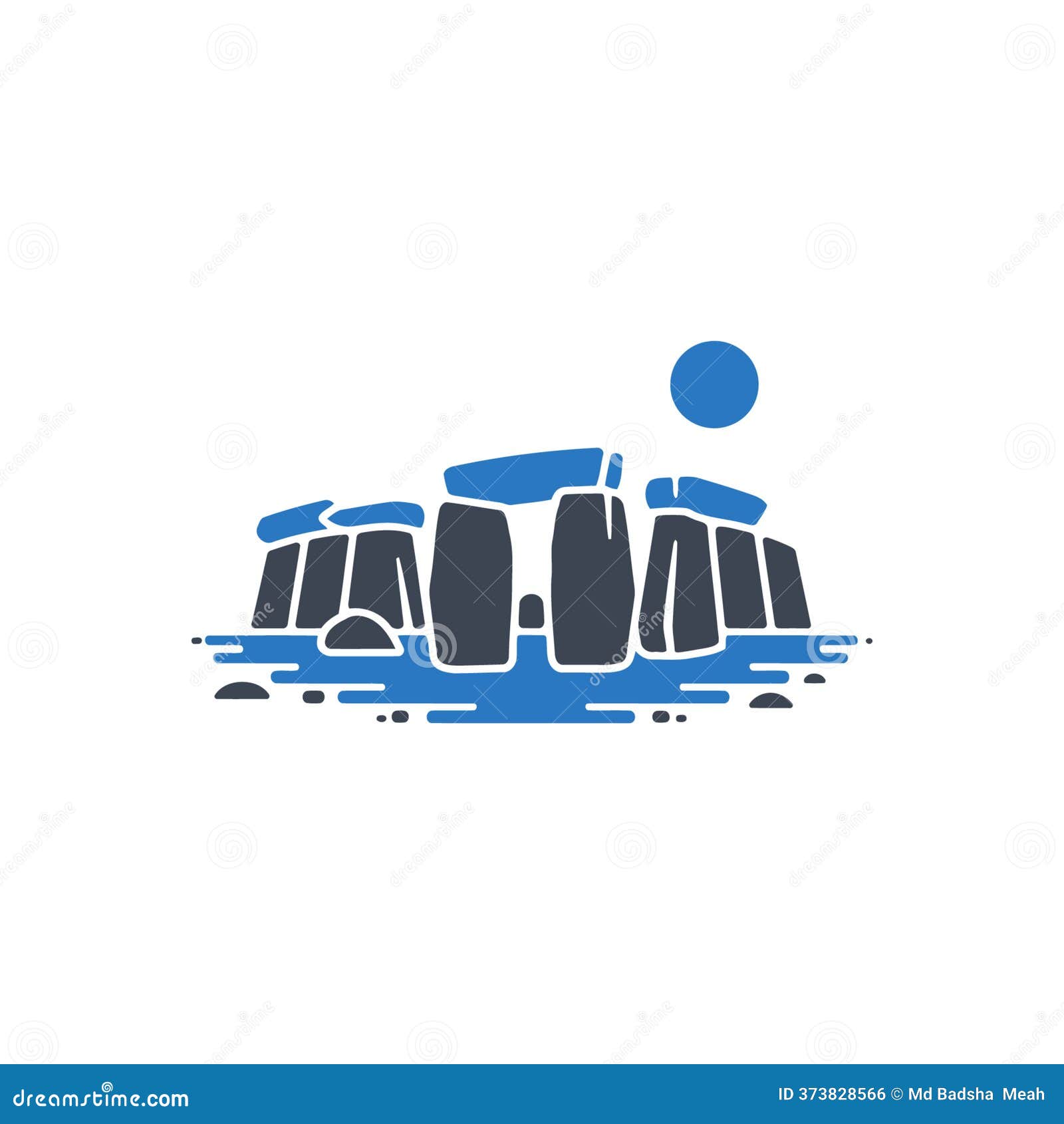 Monument Icon Isometric. Symbol Of Monumental Art. Famous National ...