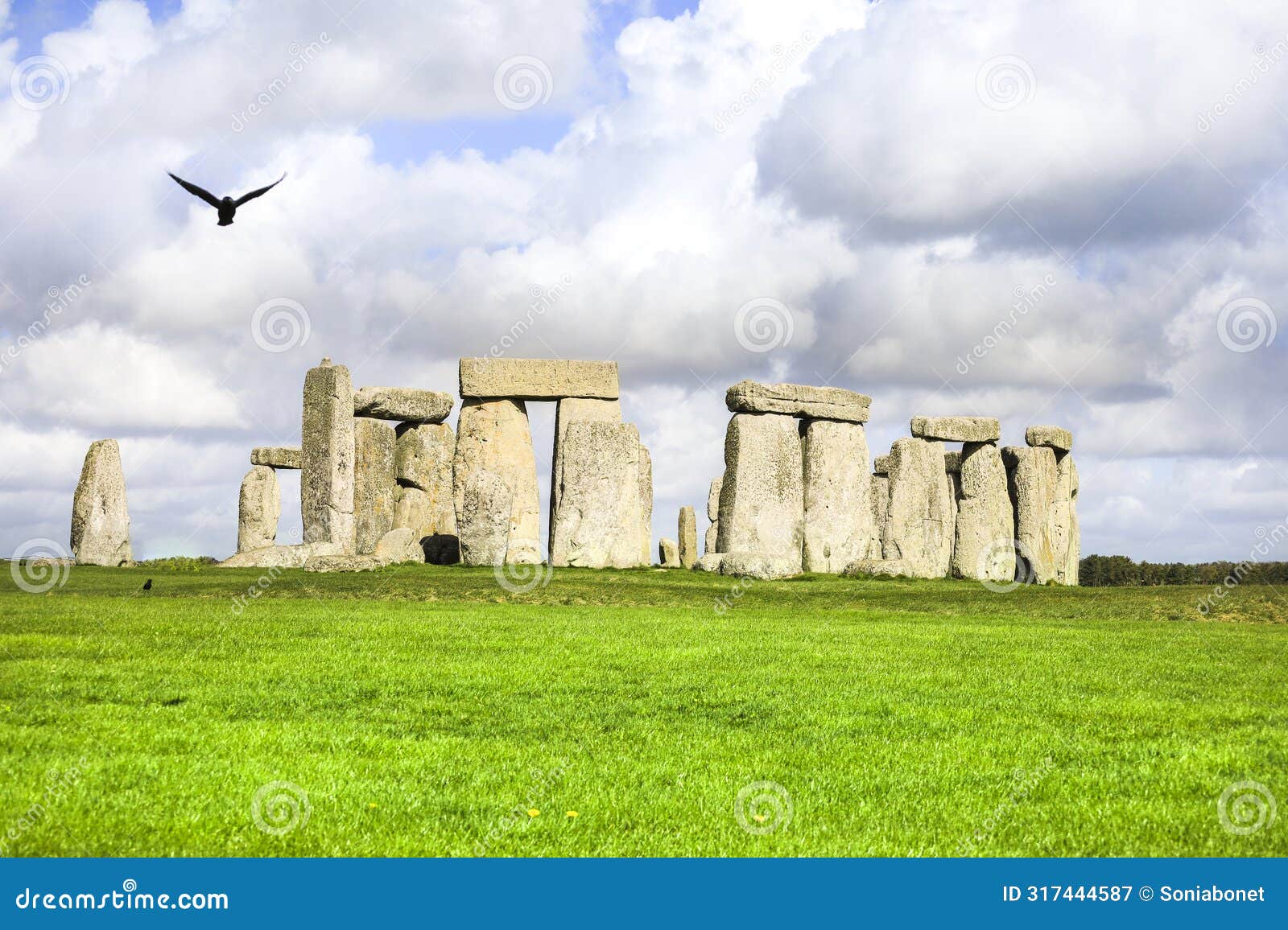 Stonehenge, the Prehistoric Megalithic Structure on Salisbury Plain ...