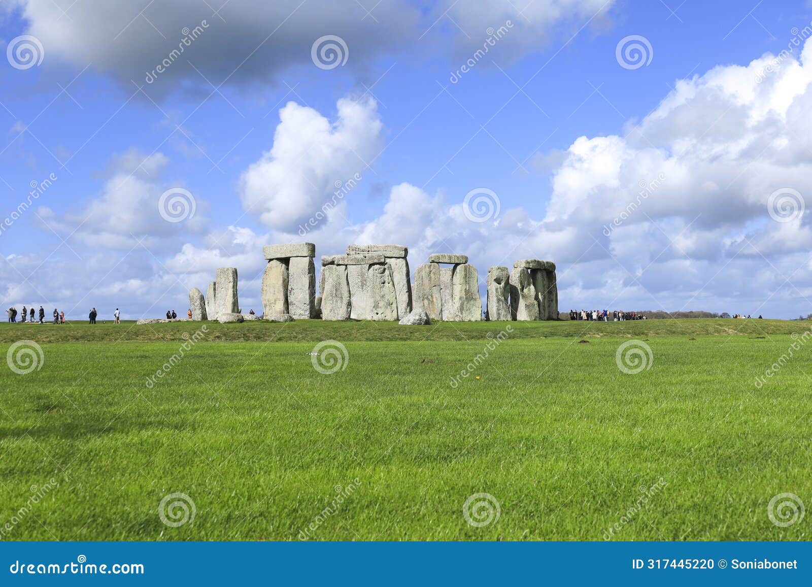 Stonehenge, the Prehistoric Megalithic Structure on Salisbury Plain ...