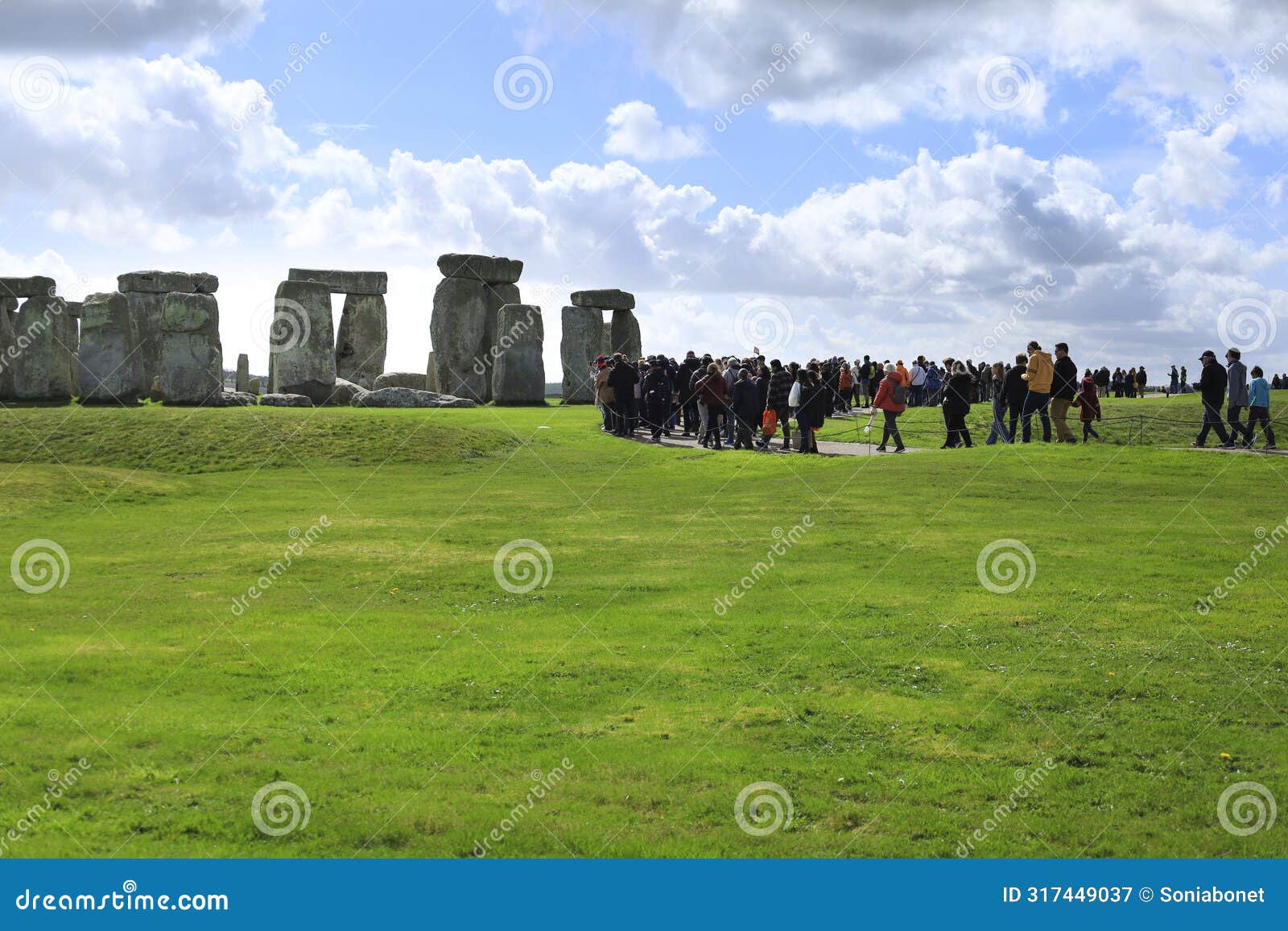 Stonehenge, the Prehistoric Megalithic Structure on Salisbury Plain ...