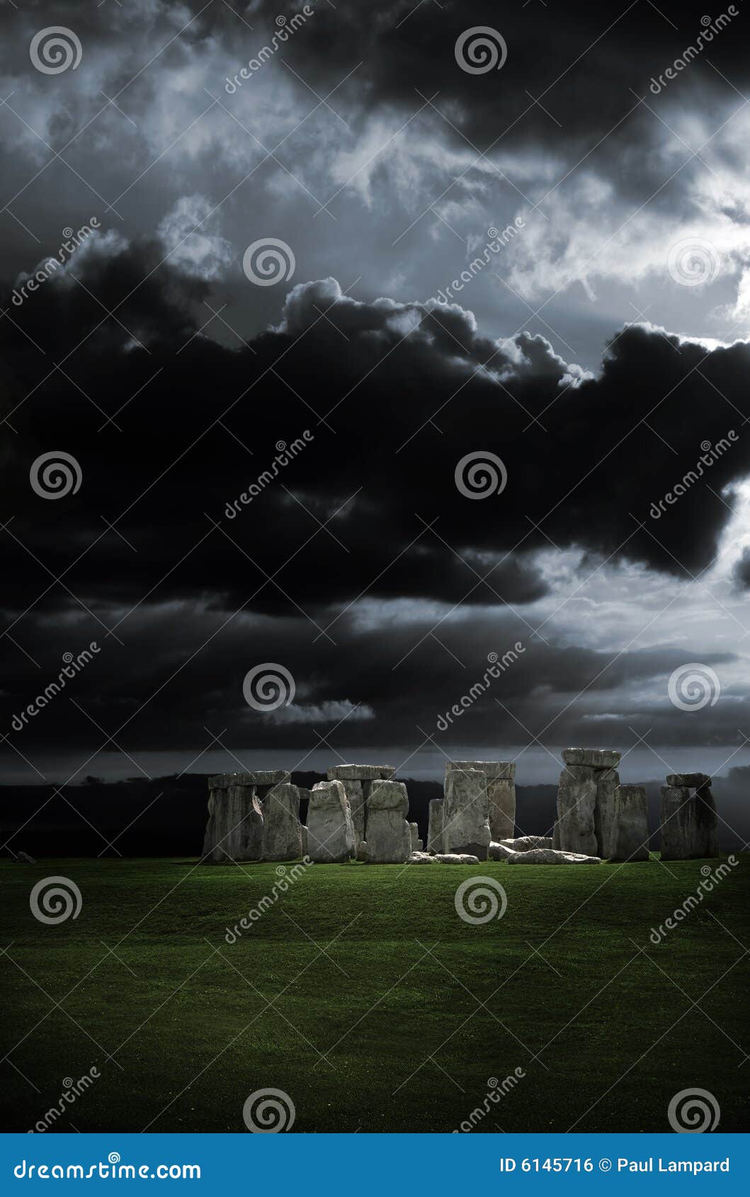 Stonehenge storm stock photo. Image of prehistoric, salisbury - 6145716