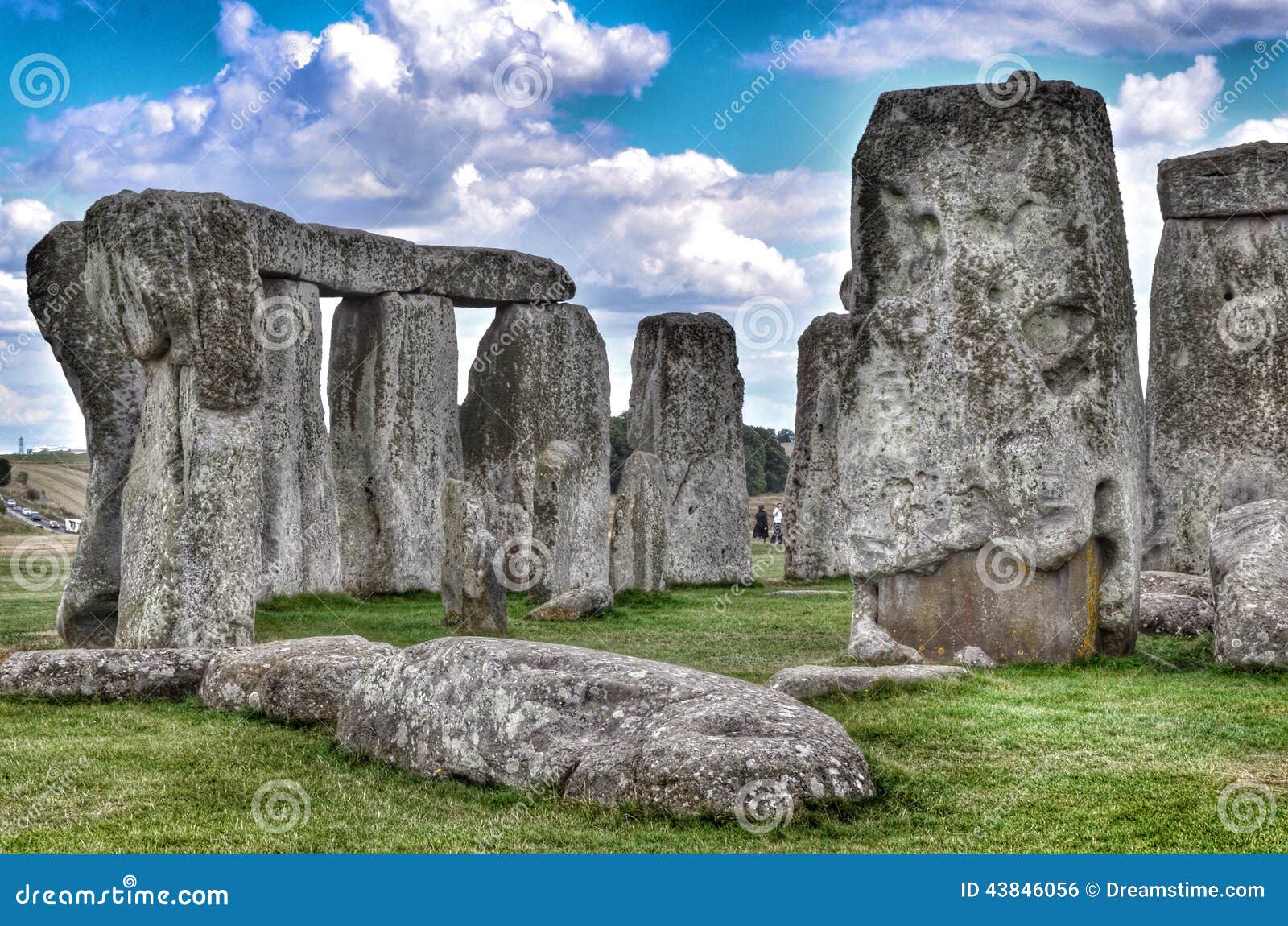 Stonehenge. stock photo. Image of stonehenge, rock, monument - 43846056