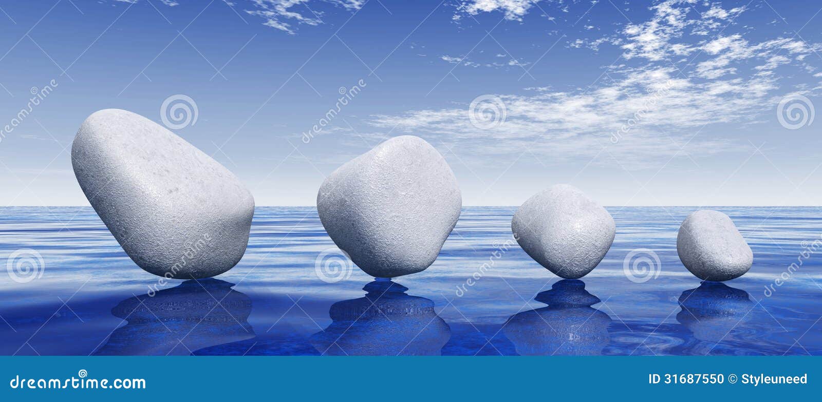 Balancing Of Rocks Stock Photo | CartoonDealer.com #1201002