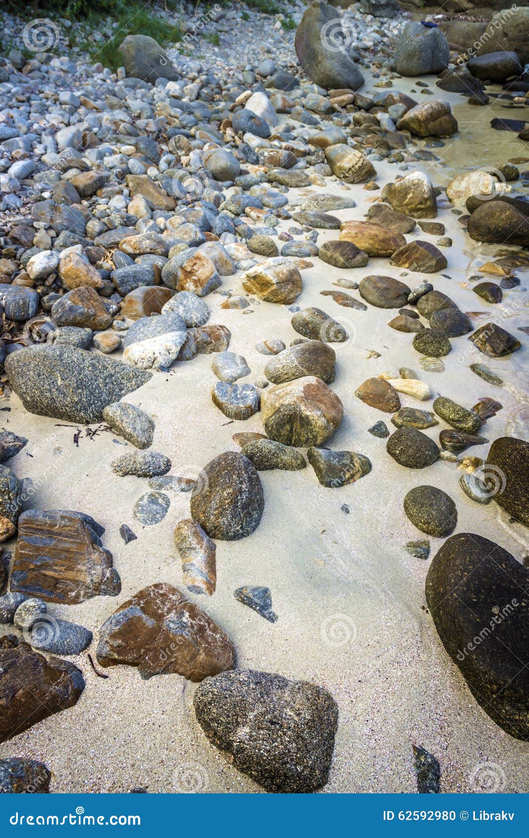 Stones on a beach stock photo. Image of earth, stone - 62592980