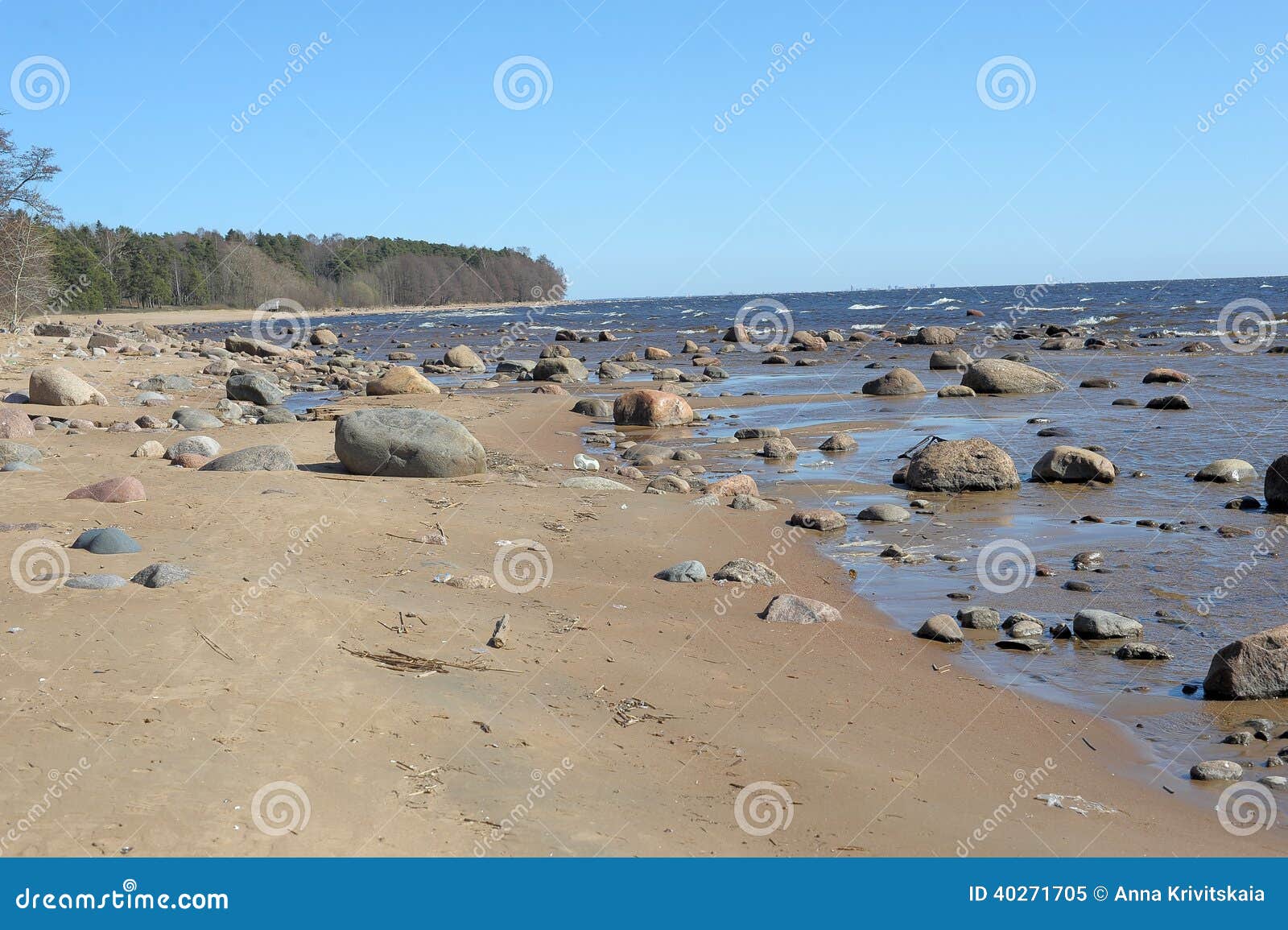 Stones on the beach stock image. Image of sand, area - 40271705