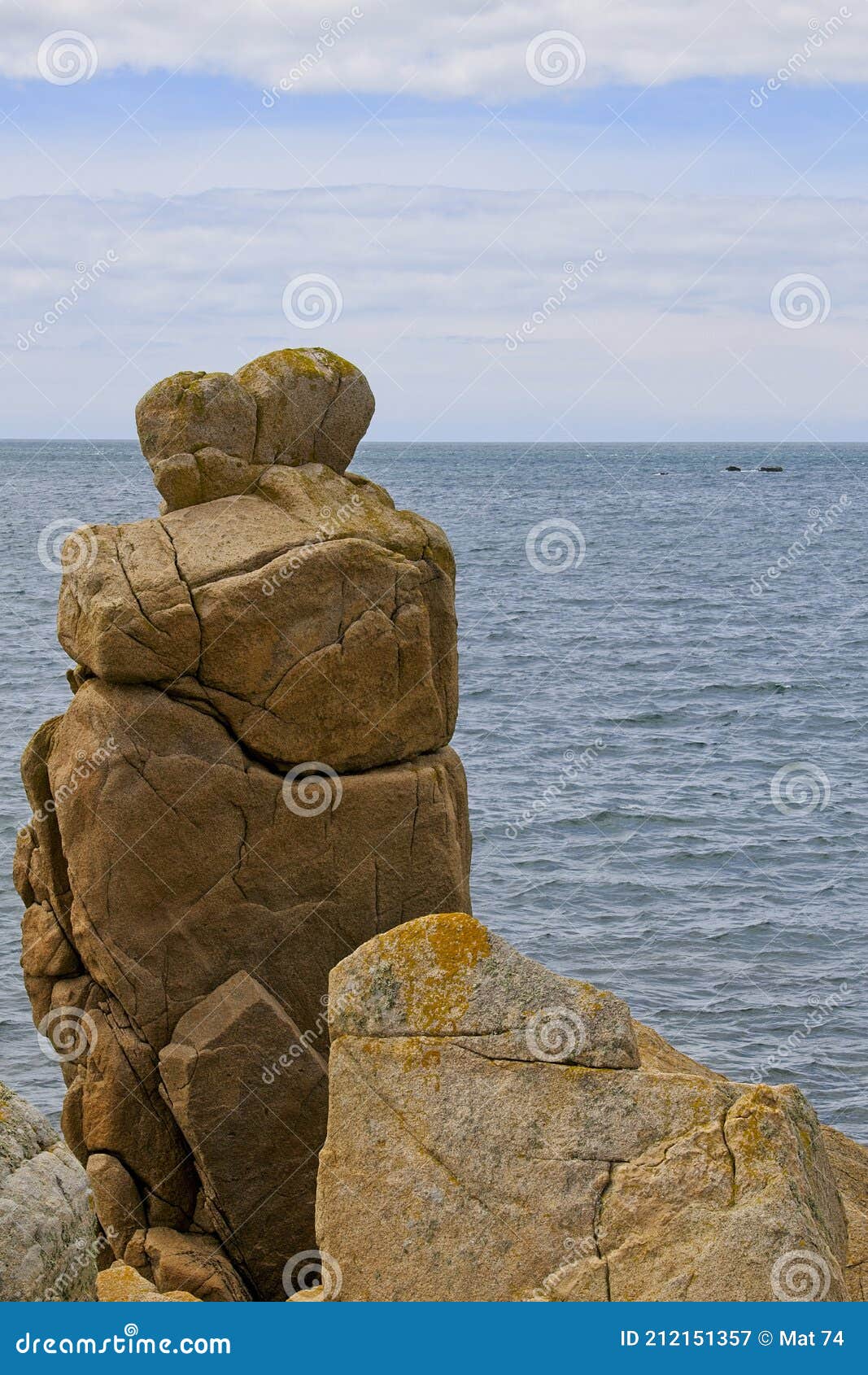 Stones on the beach stock image. Image of landmark, environment - 212151357