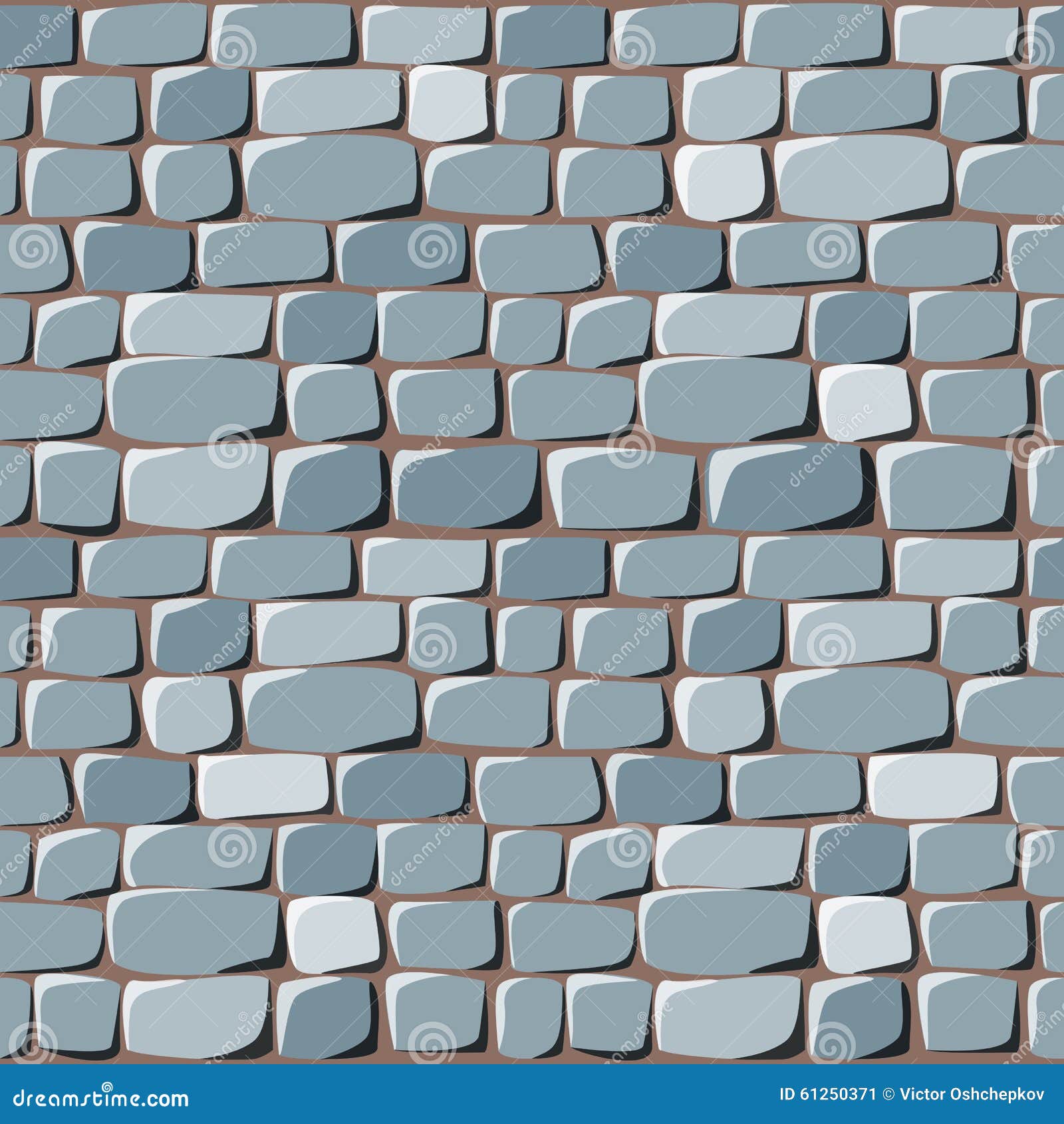 Stones blocks stock vector. Illustration of beautiful - 61250371