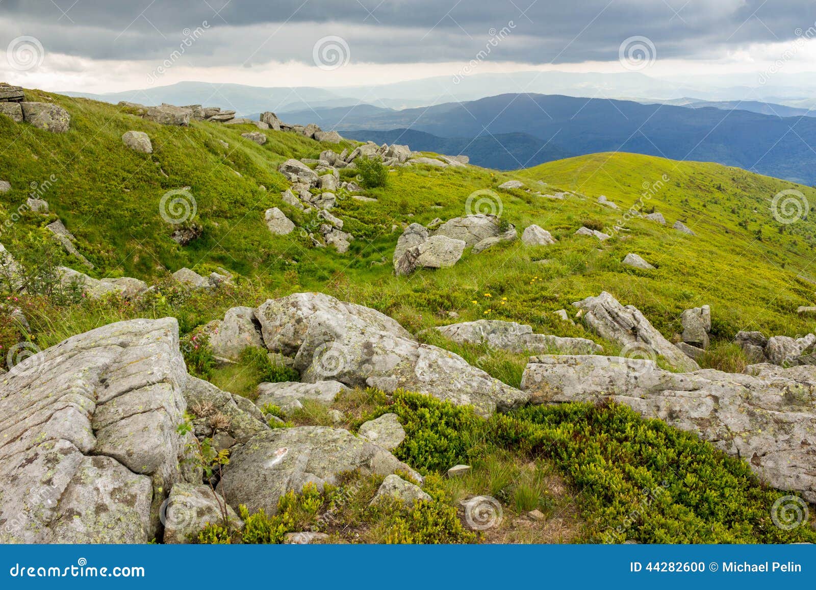 Stones and Boulders in Hight Mountains Stock Photo - Image of valley ...