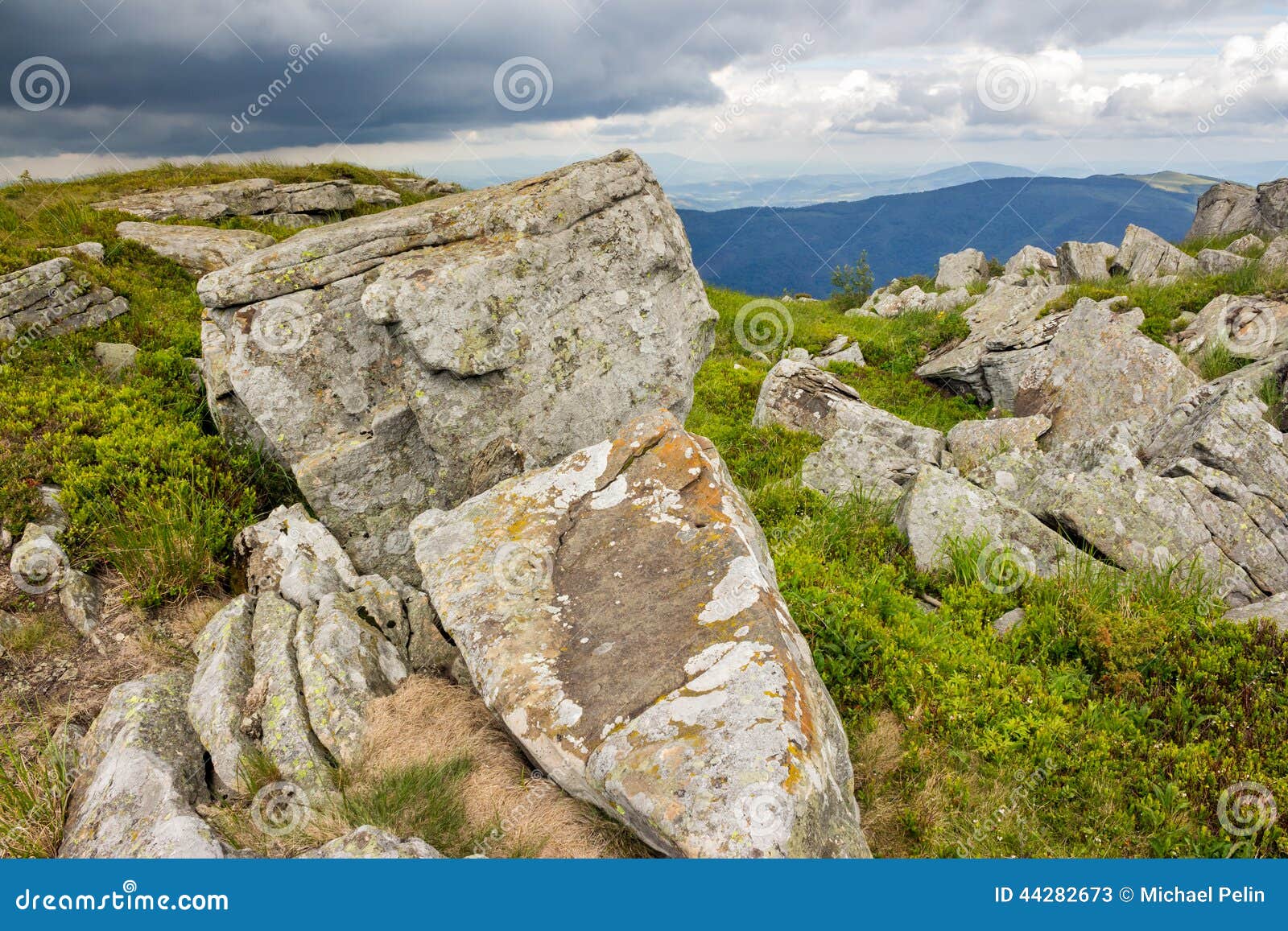 Stones and Boulders in Hight Mountains Stock Image - Image of canyon ...