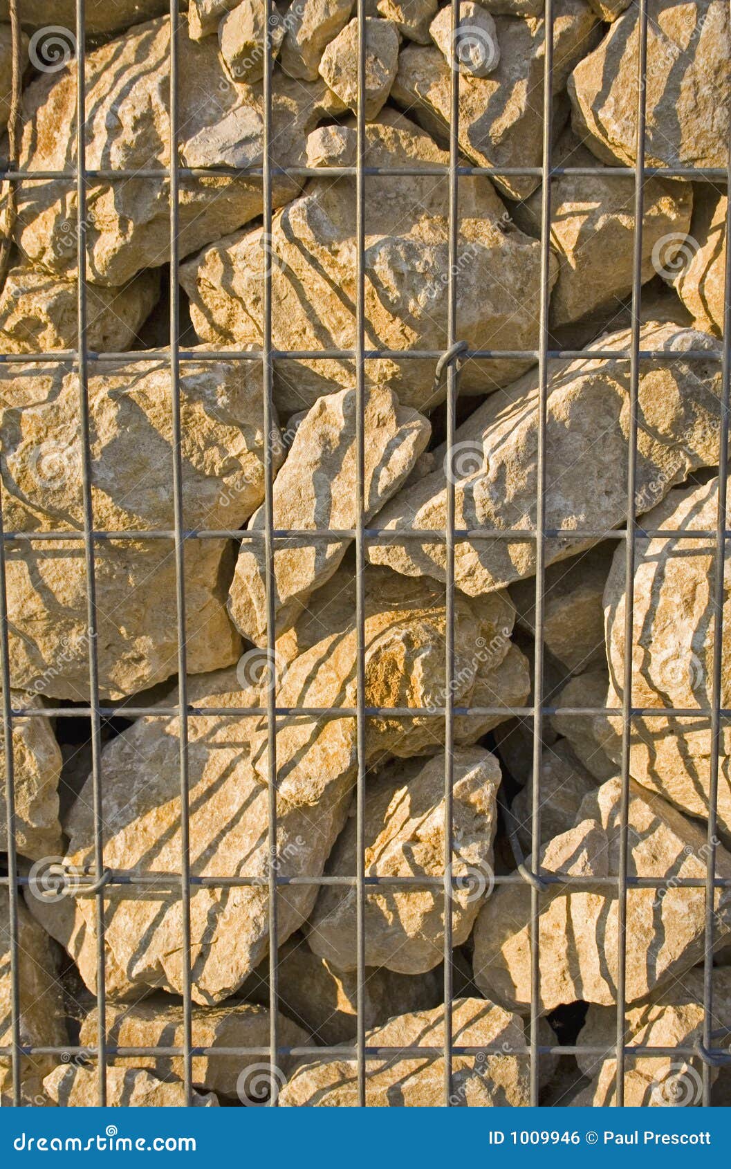 Stones In Cage Picture. Image: 1009946