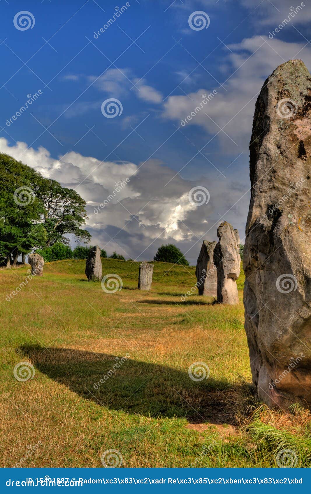 Stones Circle stock image. Image of architecture, ruin - 15491887