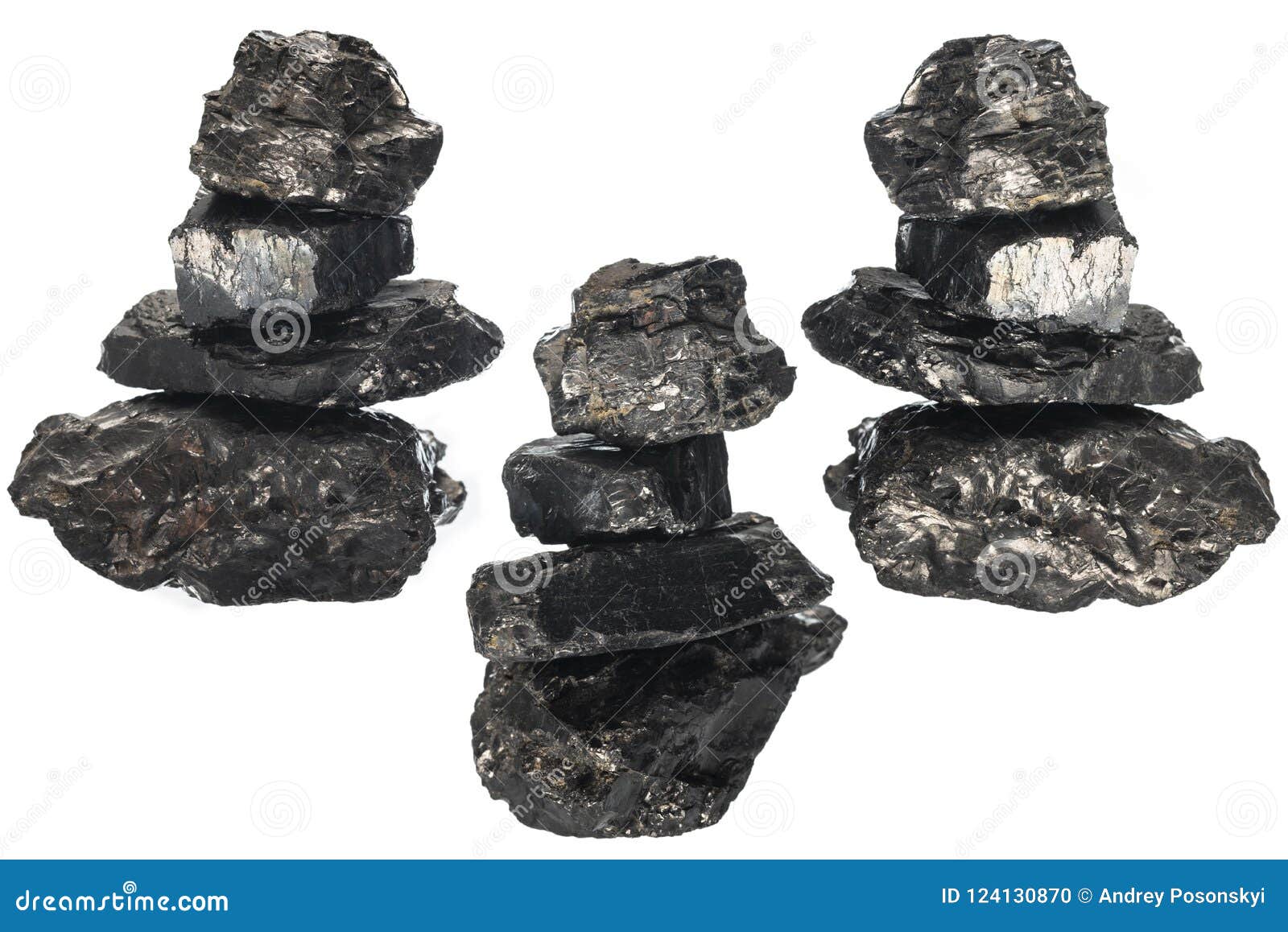 Stones of Coal of Different Size Stock Photo - Image of industrial ...