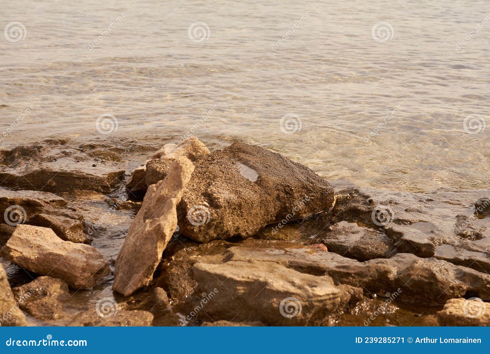 Stones on the Coast of the Red Sea in Egypt. Stock Image - Image of ...