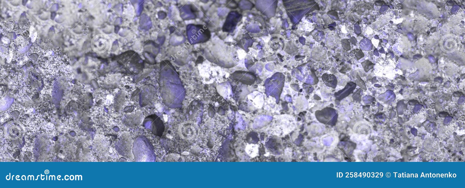 Stones and Concrete Poured on the Ground, Texture of Different Stones ...