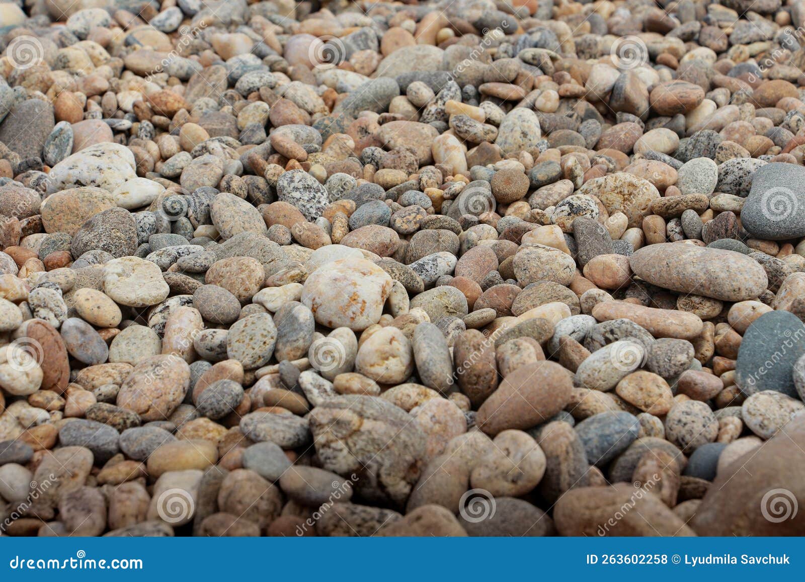 Stones of Different Sizes, Texture Stock Photo - Image of weit, texture ...