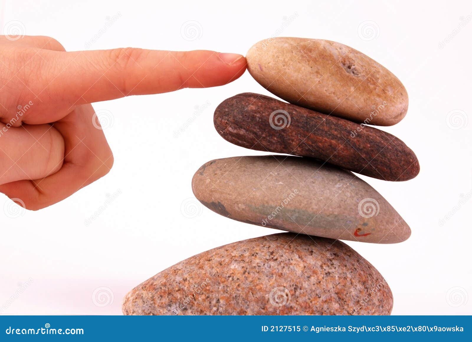 Stones and finger stock image. Image of beauty, garden - 2127515