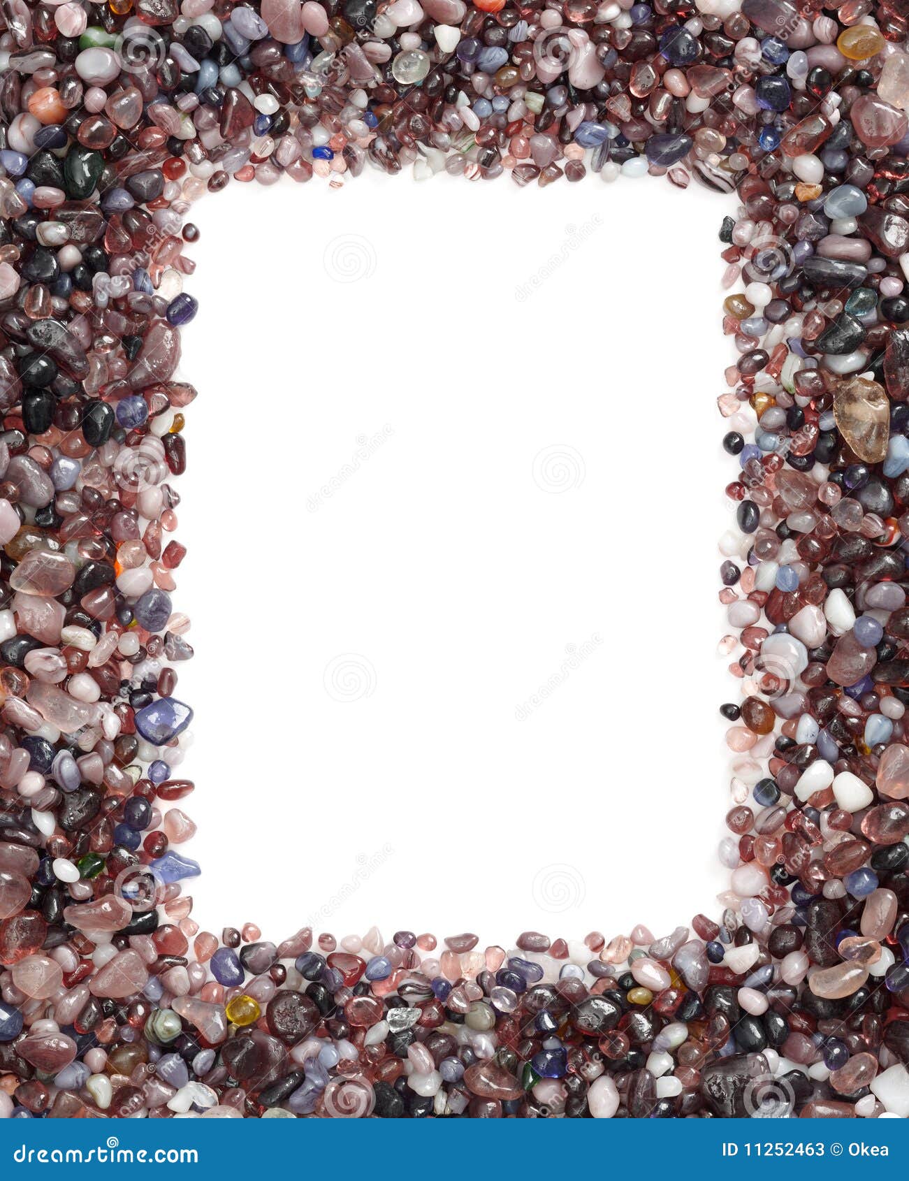 Stones frame stock image. Image of texture, colorful - 11252463