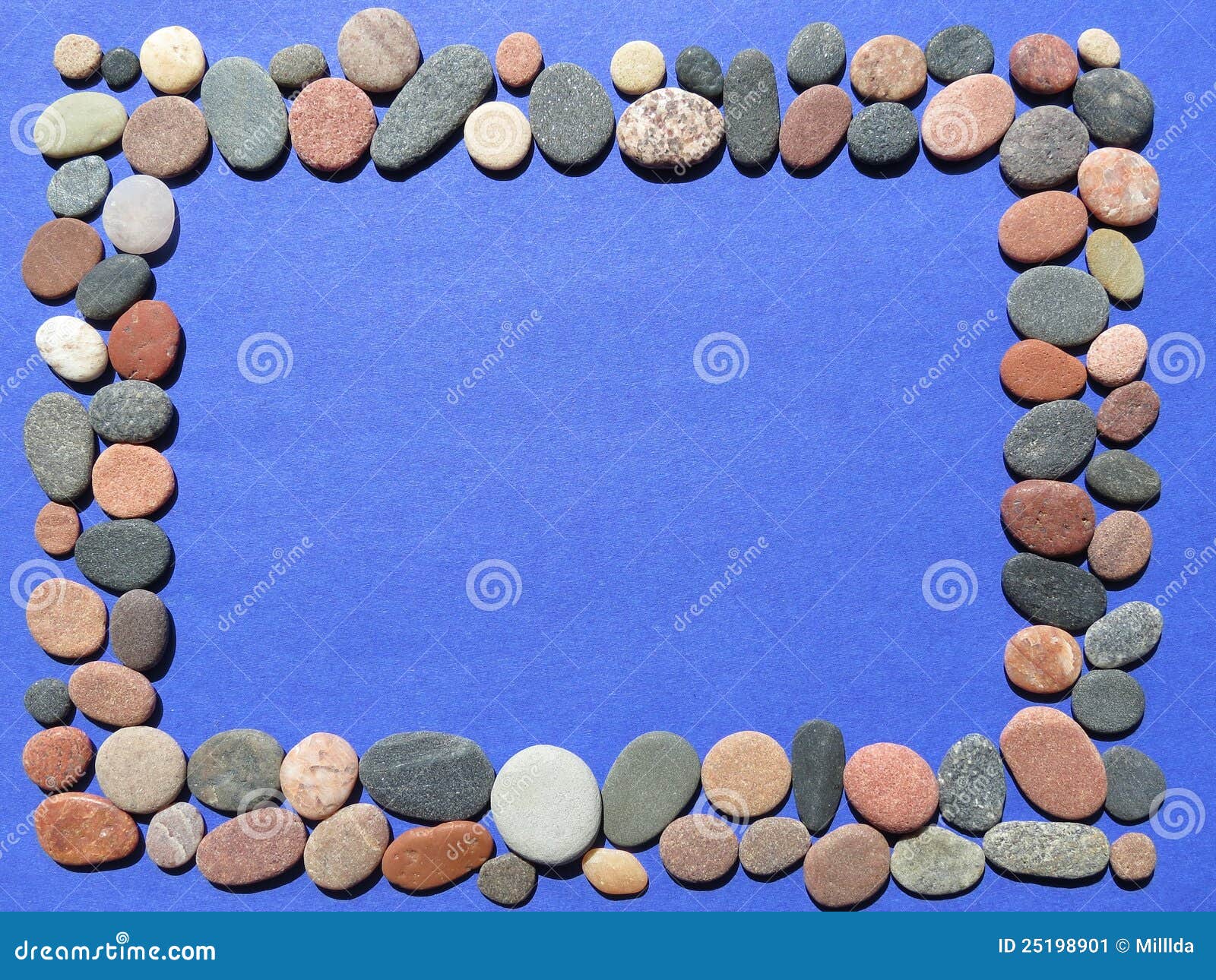 Stones frame stock image. Image of black, closeup, frame - 25198901