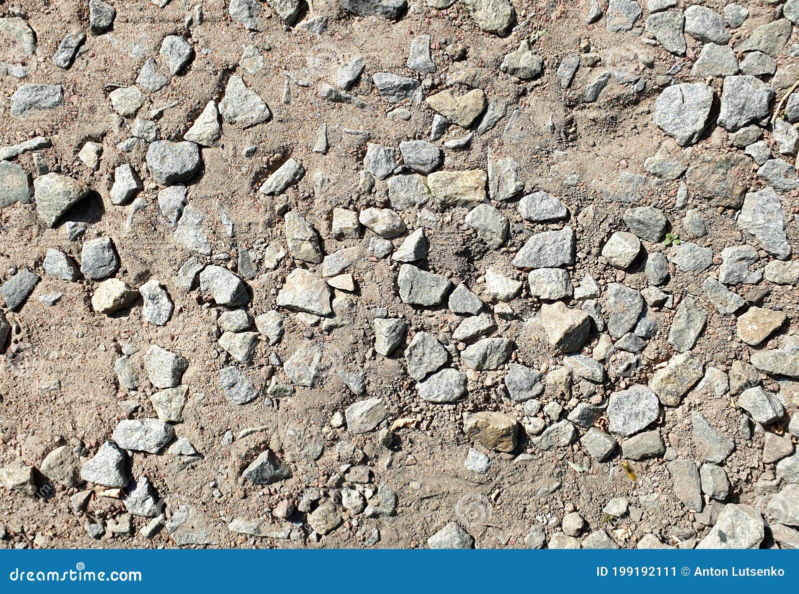 Stones on the Ground, Full Screen Image, Top View Stock Image - Image ...