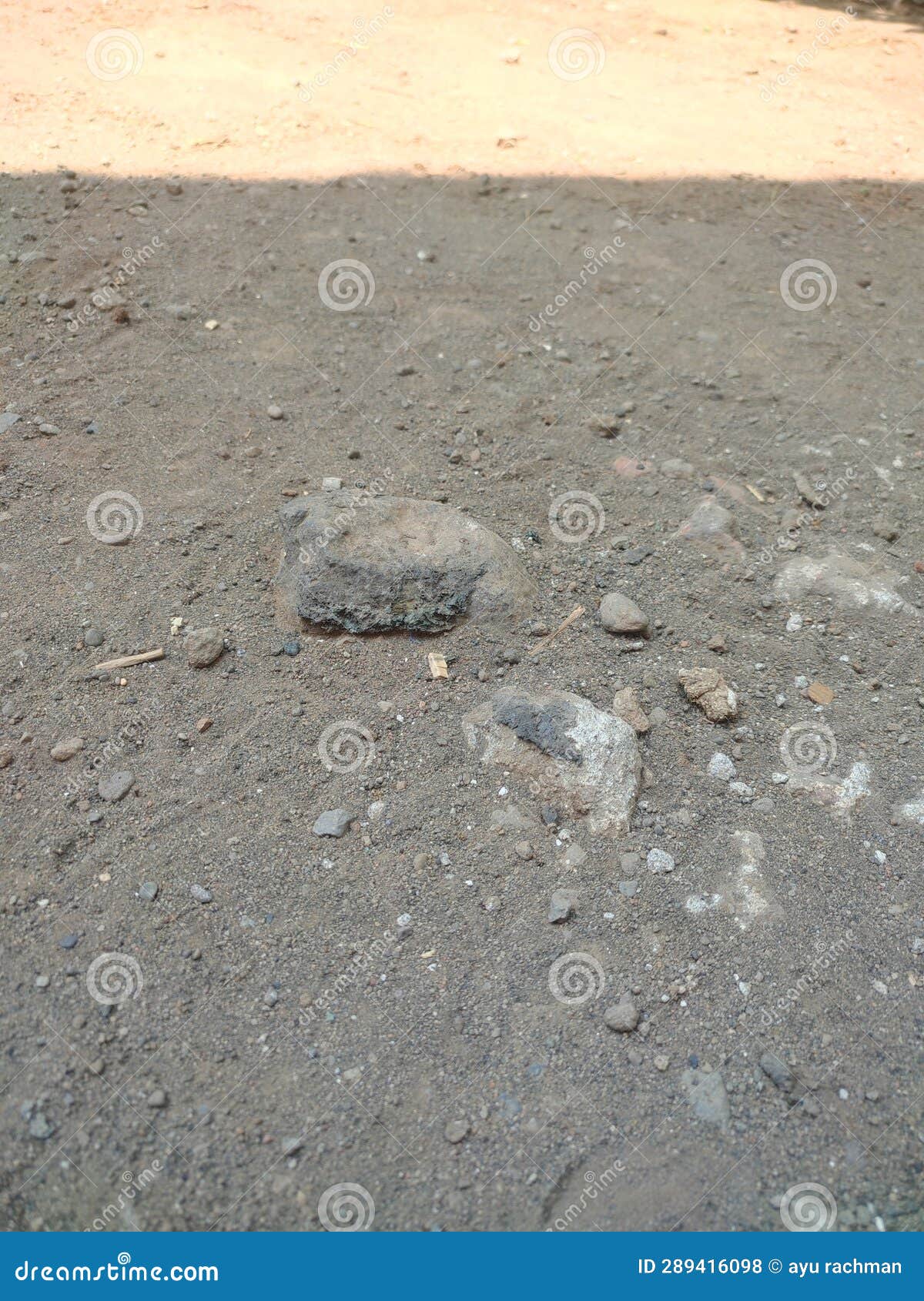The Stones on the Ground are Very Simple Stock Photo - Image of ...