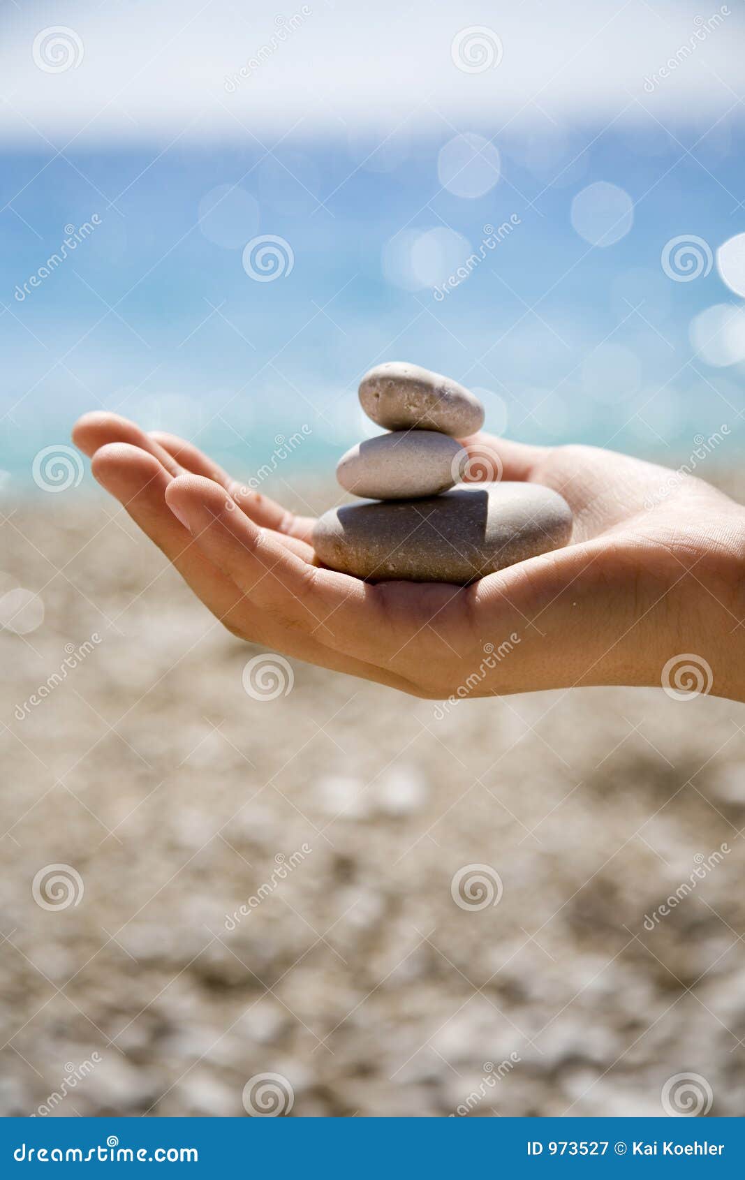 Stones in the hand stock image. Image of sport, warm, child - 973527