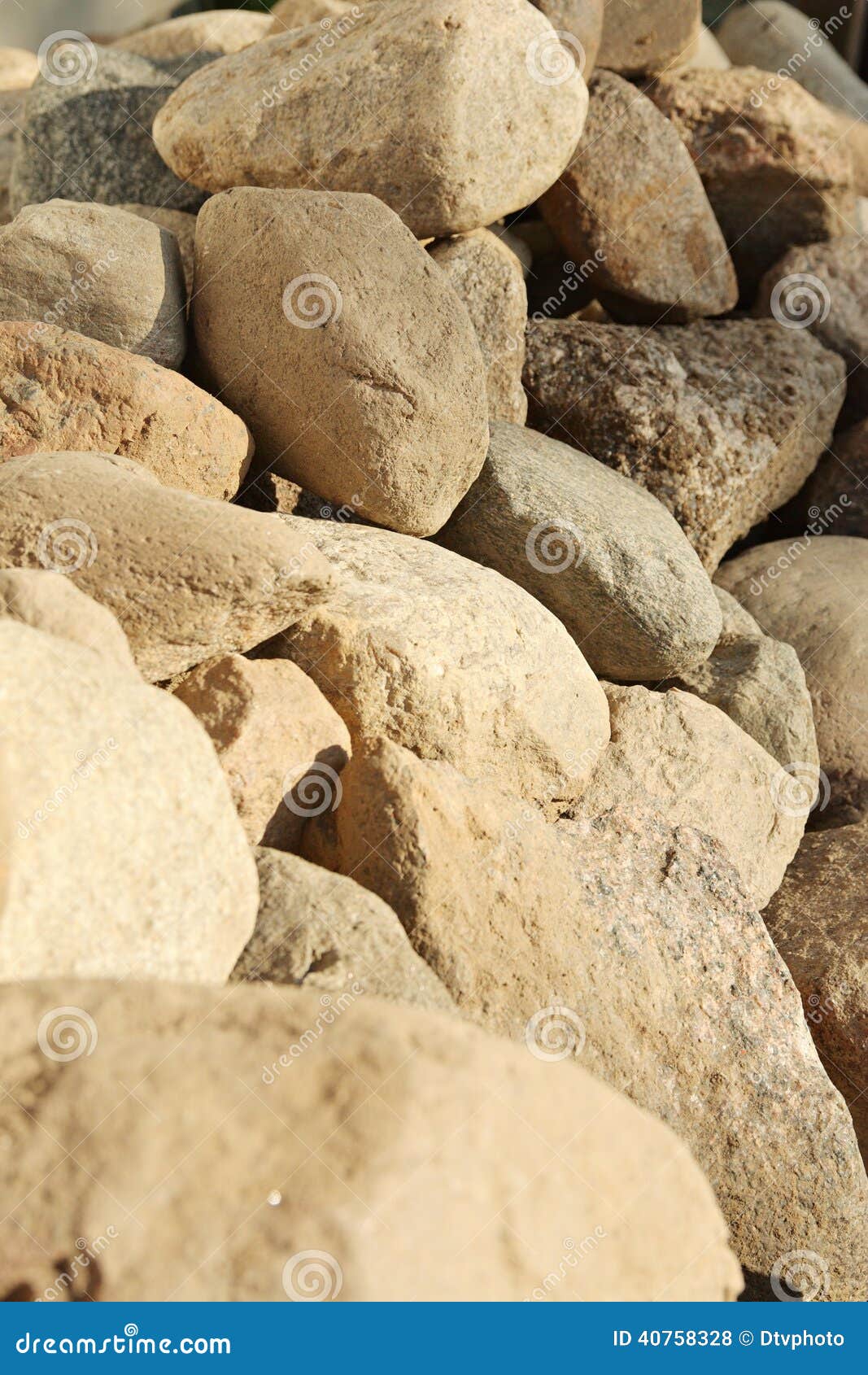 Stones stock photo. Image of aeon, ground, lifeless, cobblestone - 40758328