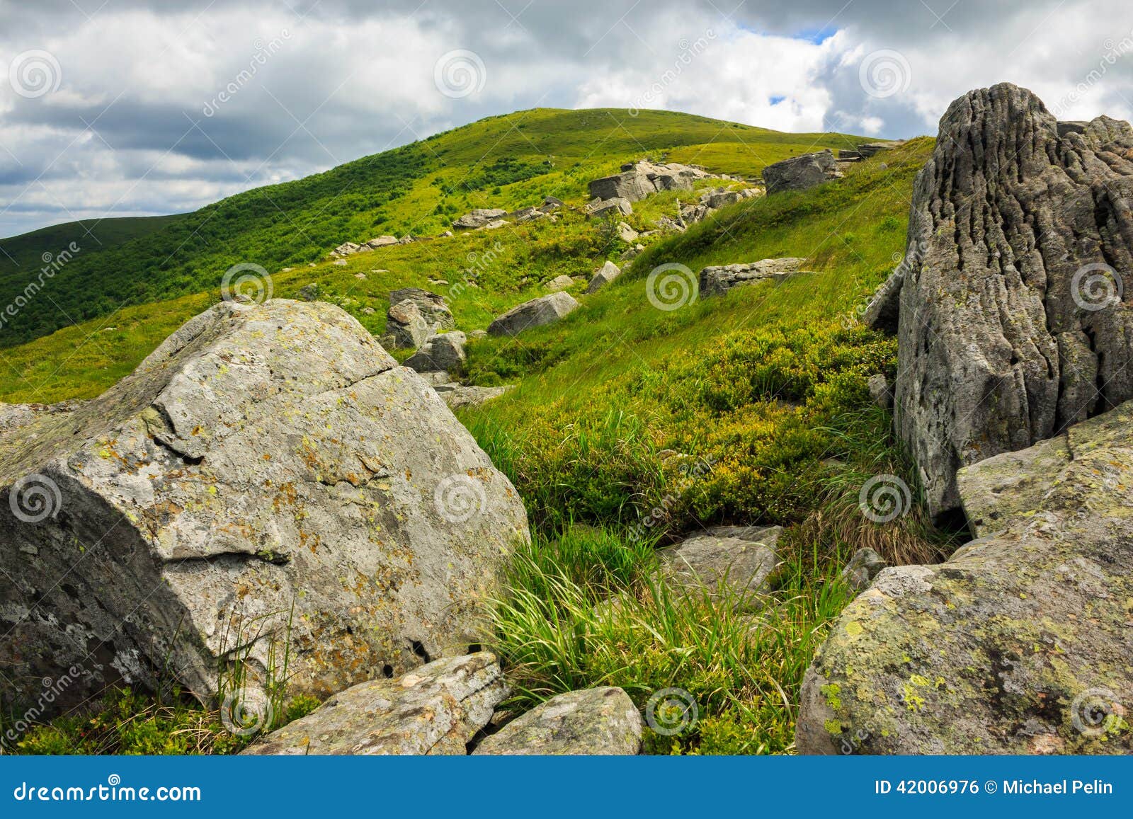 Stones on the hillside stock photo. Image of canyon, view - 42006976