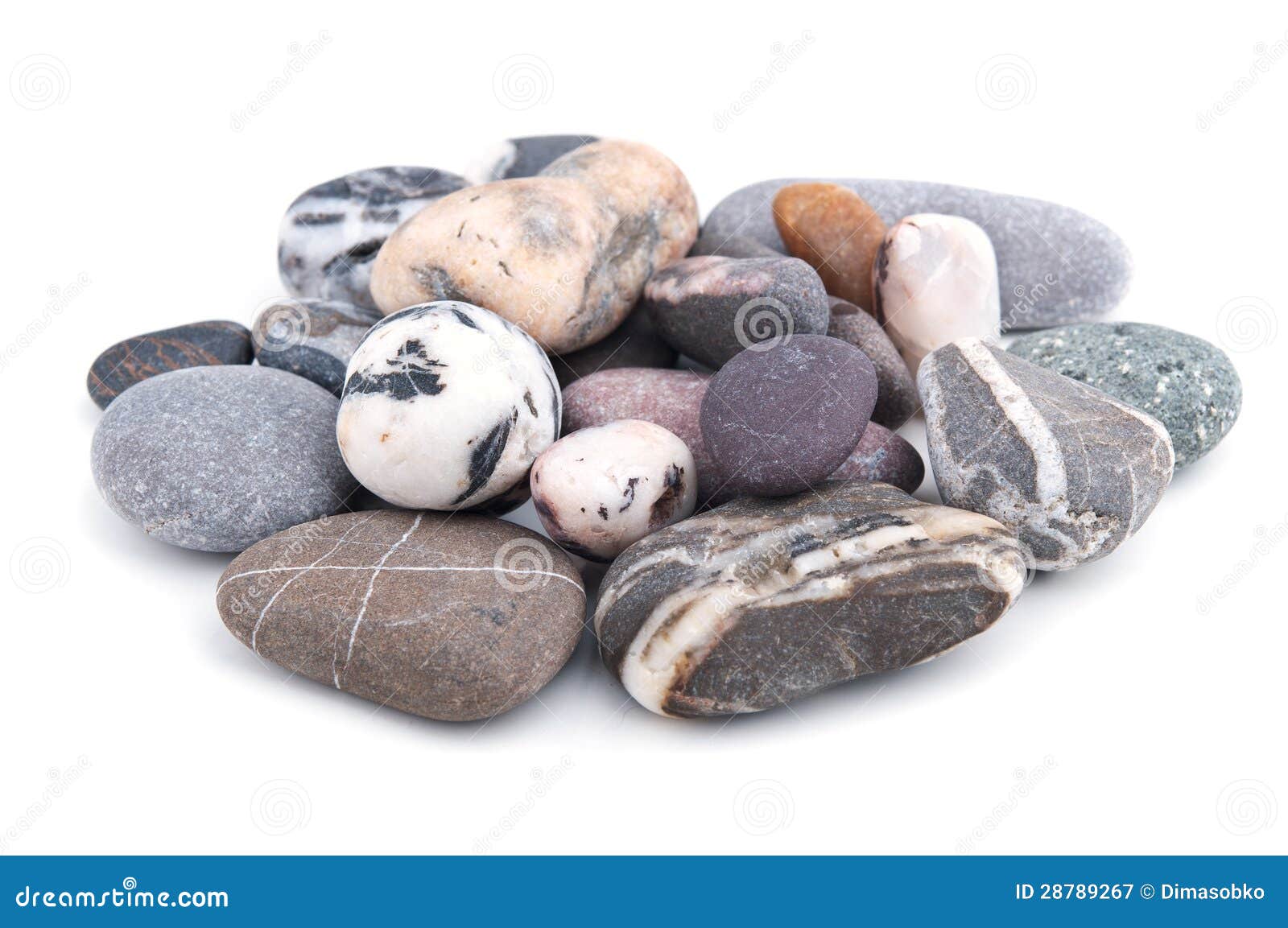 Stones isolated stock image. Image of shape, pebble, mineral - 28789267