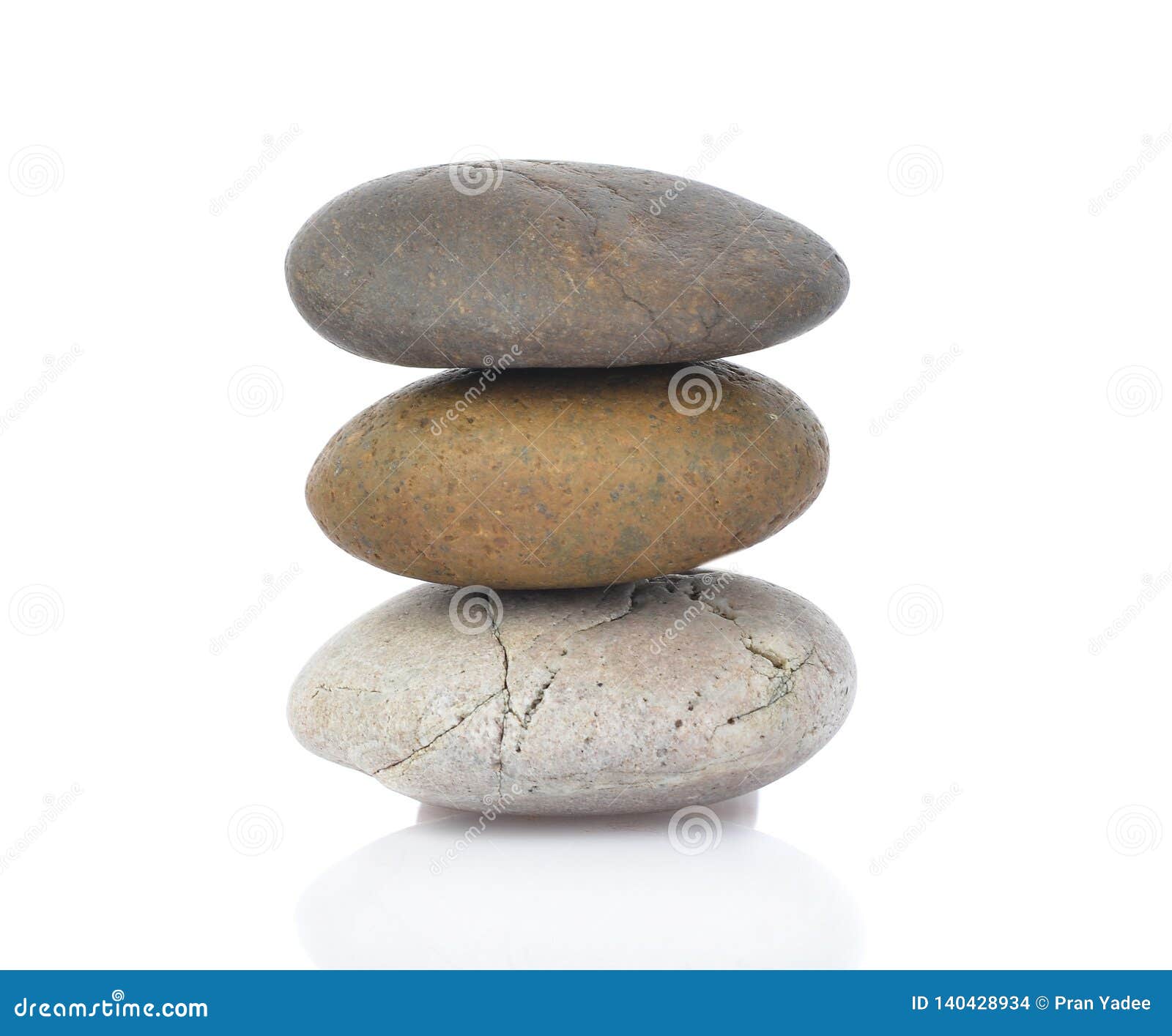 Stones Isolated on White Background Stock Photo - Image of group ...