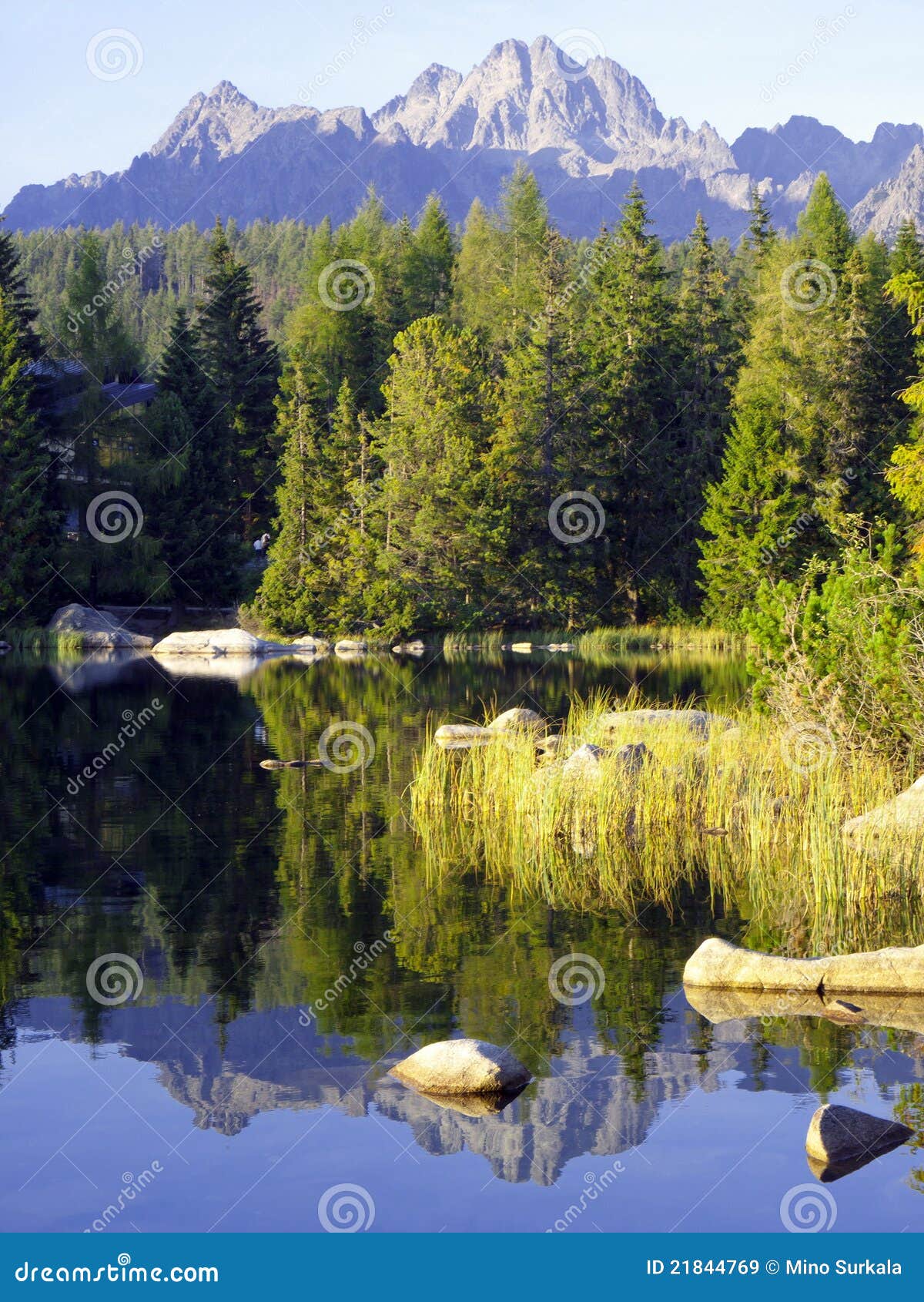 Stones and Lake in the High Tatras Stock Image - Image of holiday ...