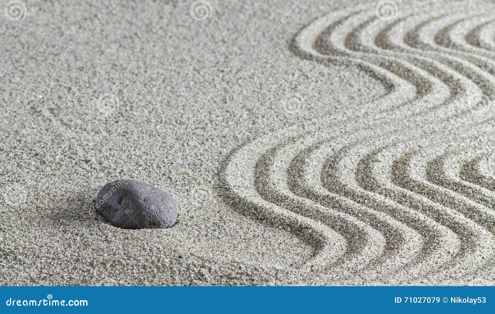 Stones and a Line on the Sand. Stock Image - Image of stone, balance ...