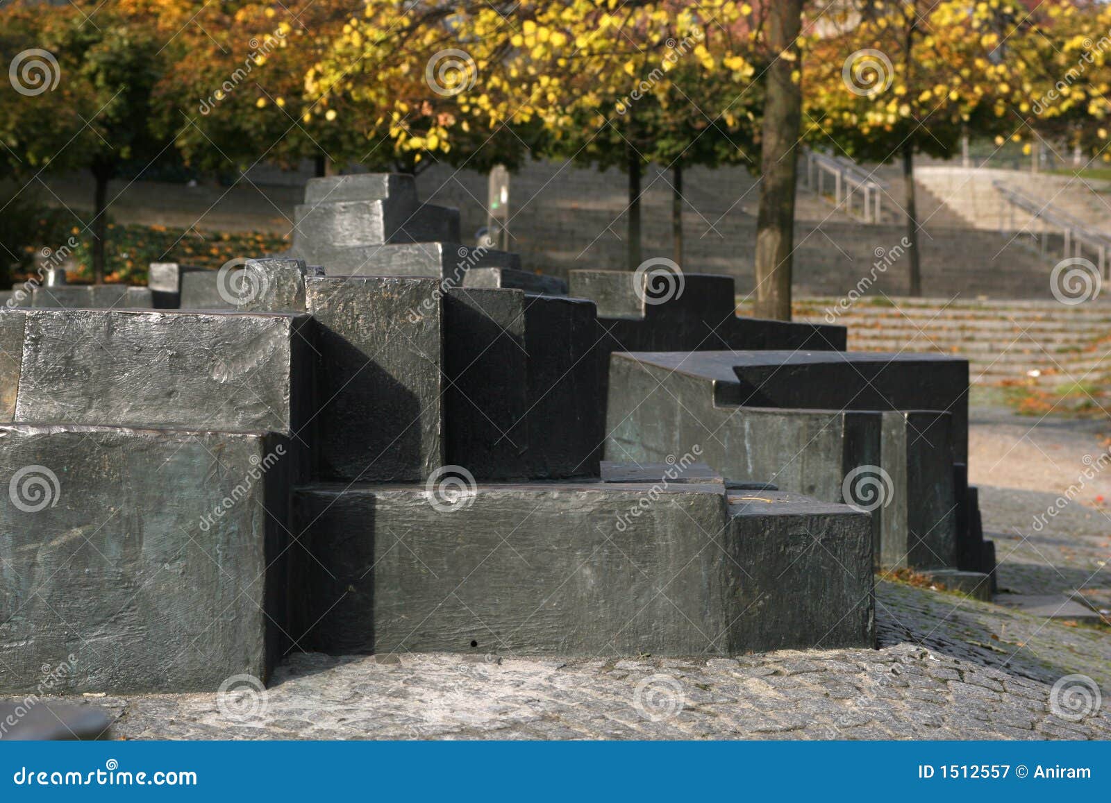 Stones - Modern monument stock image. Image of modern - 1512557