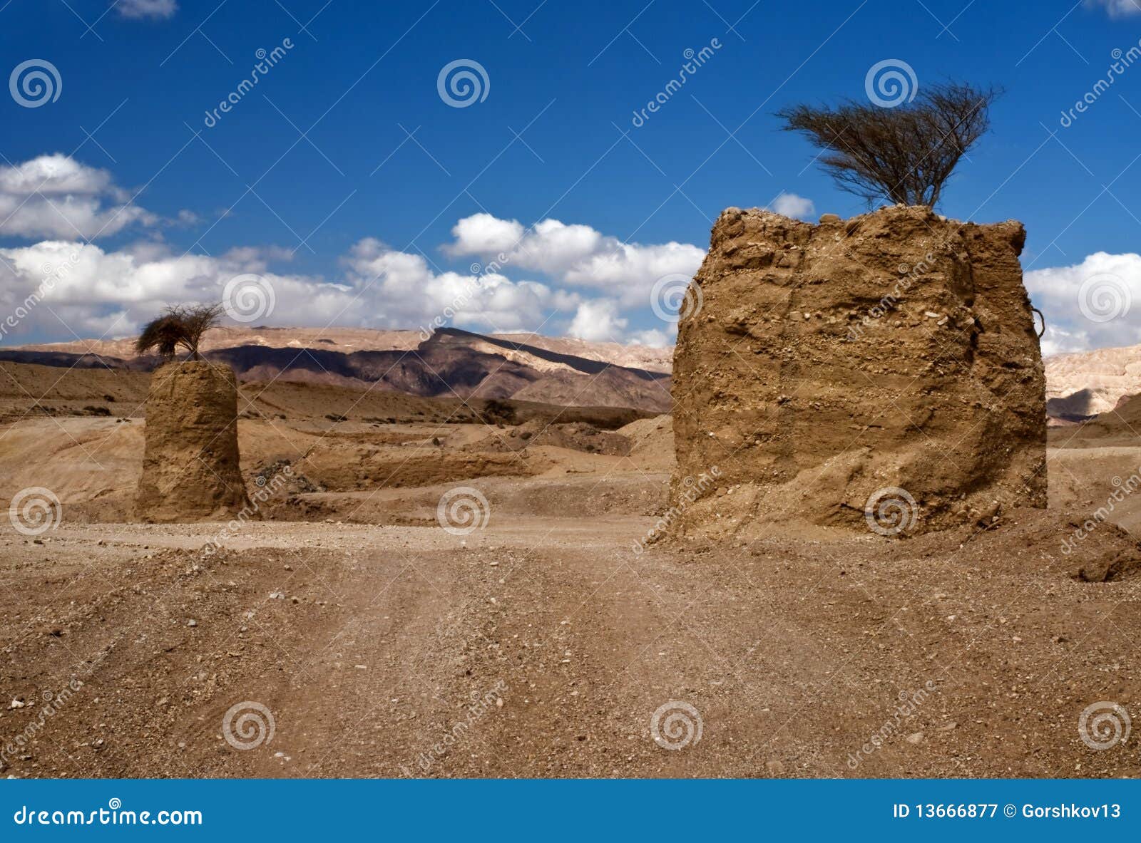 Stones of the Negev stock image. Image of erosion, monument - 13666877