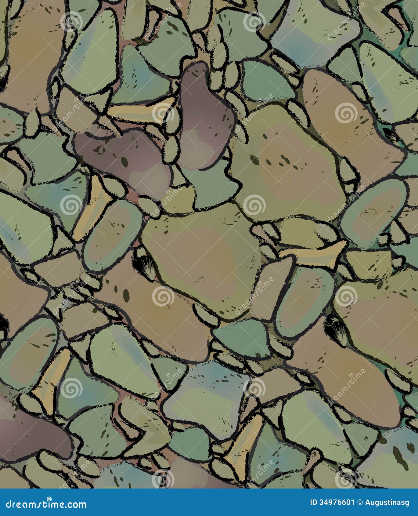 Stones pattern stock illustration. Illustration of decoration - 34976601