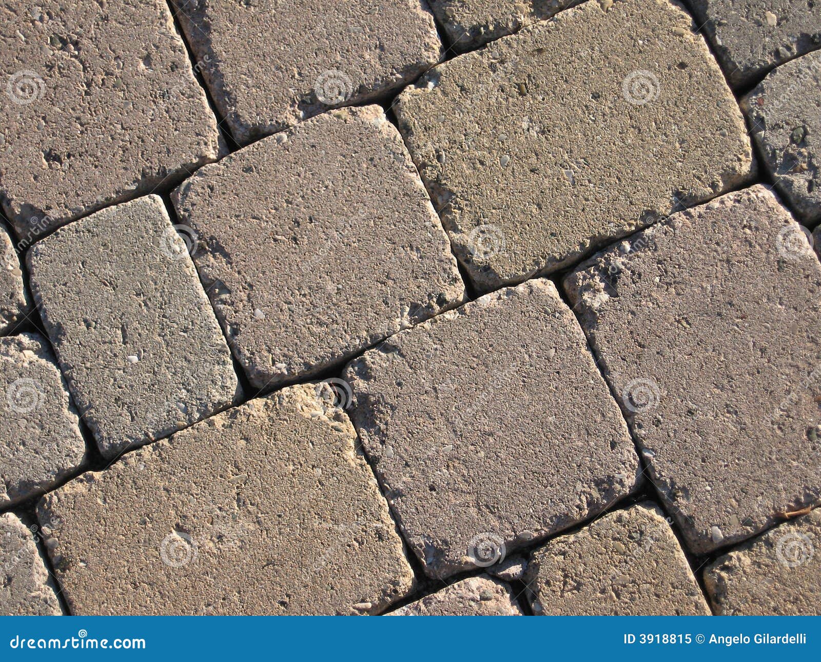 Stones pavement - detail stock image. Image of form, pavement - 3918815