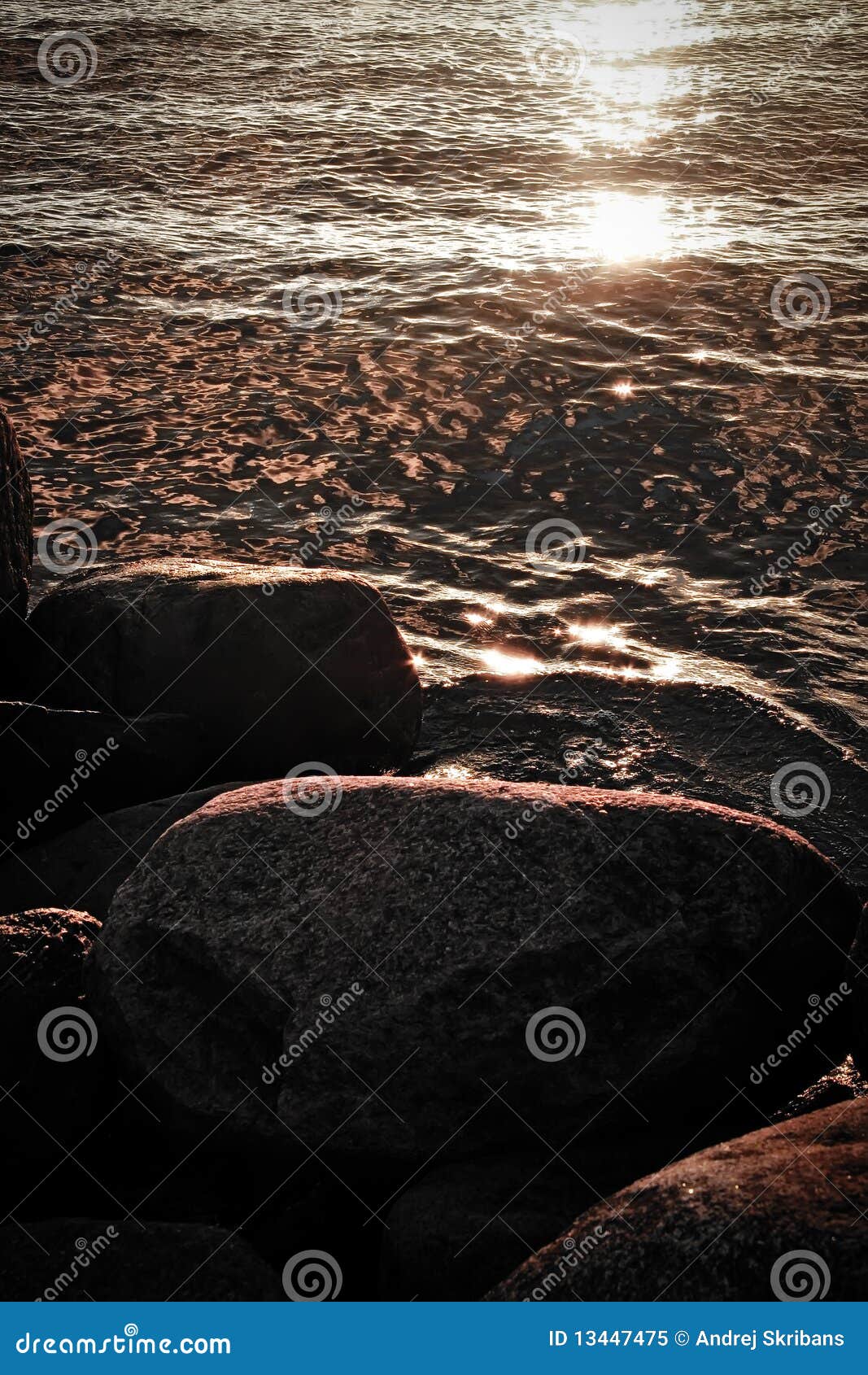 Stones and ripples stock image. Image of shape, river - 13447475