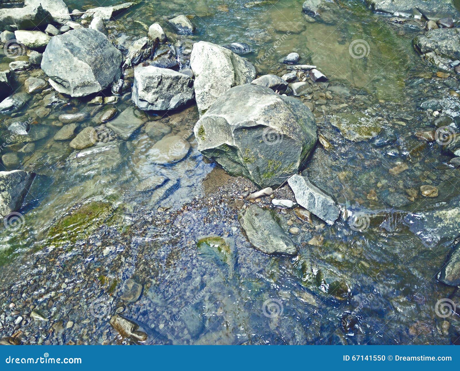 The stones in the river stock photo. Image of landscape - 67141550