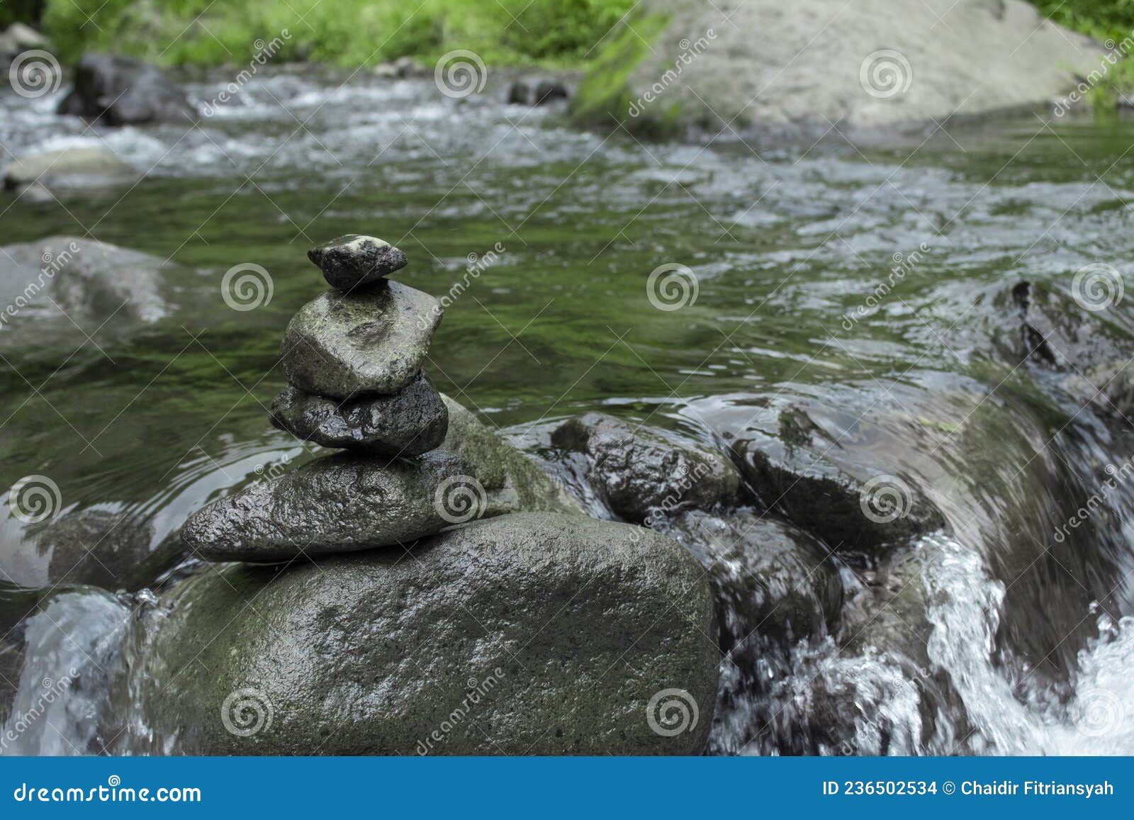 Stones on the river stock photo. Image of nature, spring - 236502534