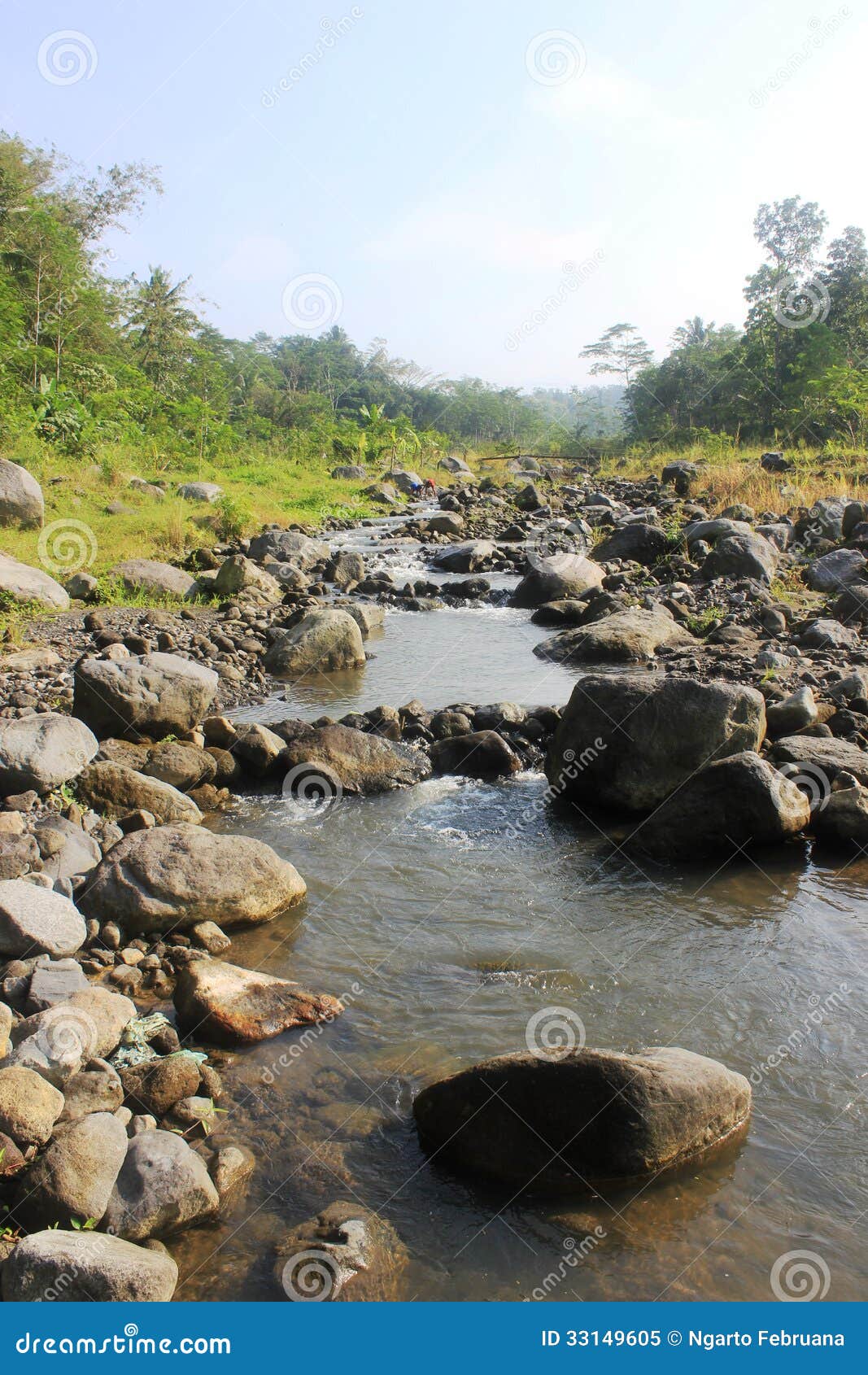 The stones in the river. stock image. Image of water - 33149605