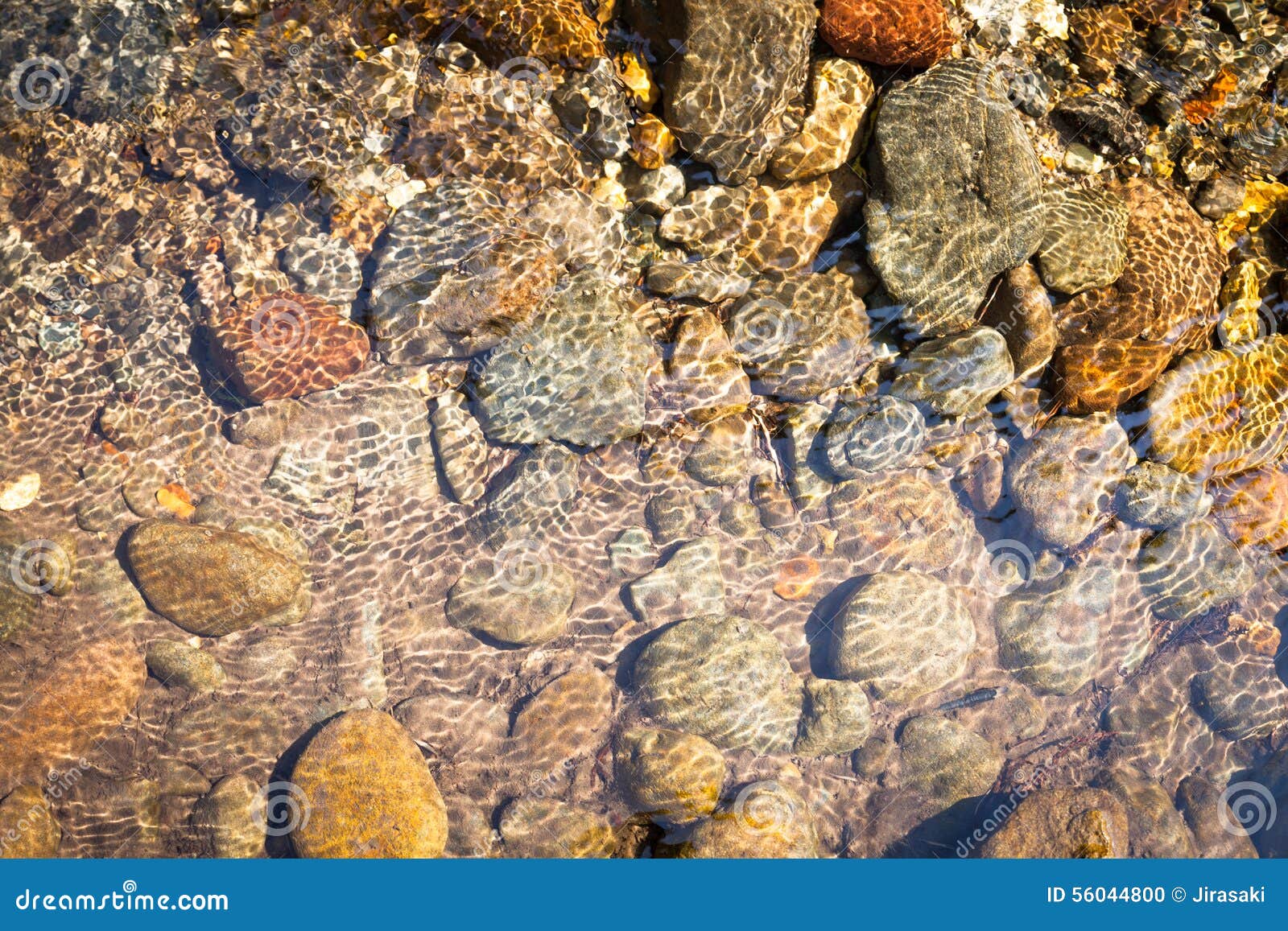 Stones in river water stock photo. Image of rock, water - 56044800