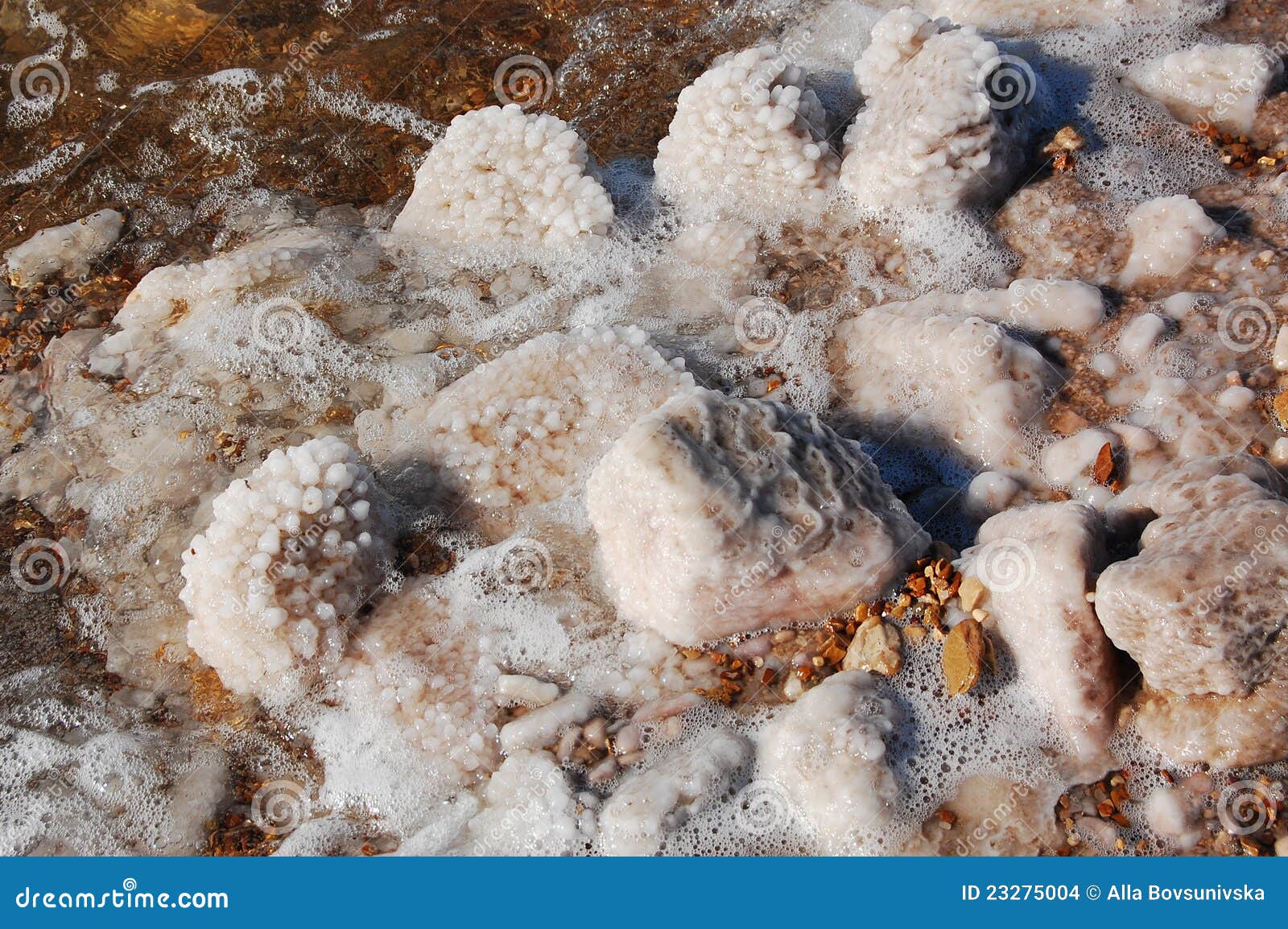 Stones of salt stock photo. Image of wave, salt, seascape - 23275004