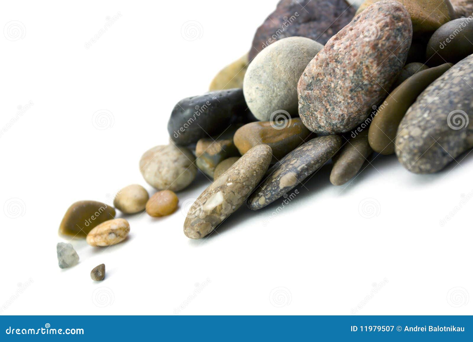 Stones scattering stock image. Image of horizontal, cobbled - 11979507