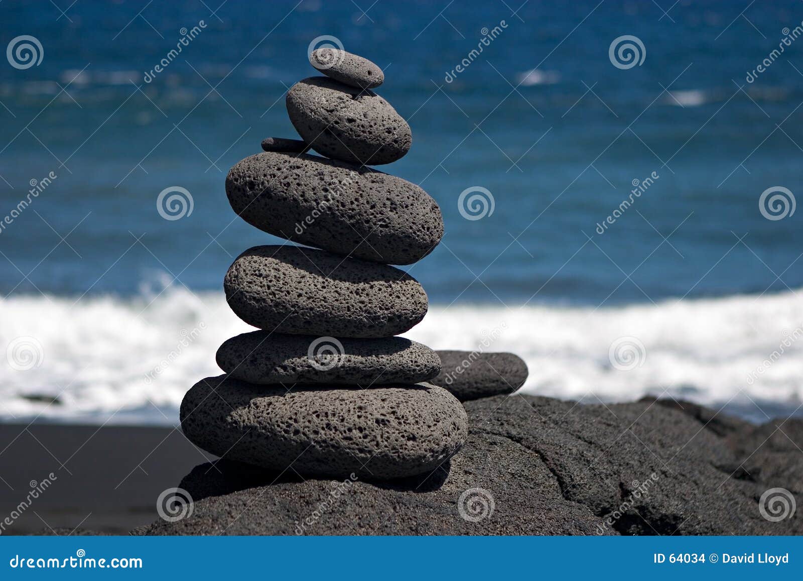 Stones by sea stock photo. Image of lava, sunny, stone, wave - 64034