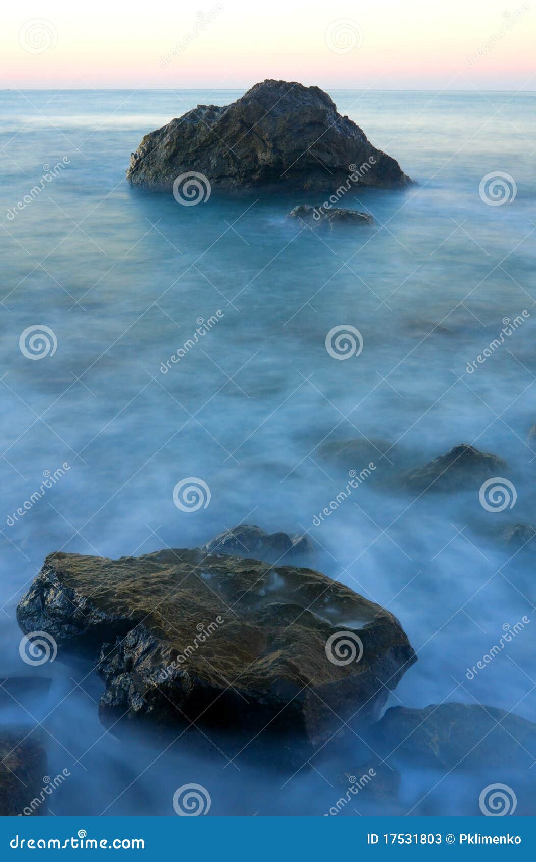 Stones in sea water stock image. Image of coast, beauty - 17531803