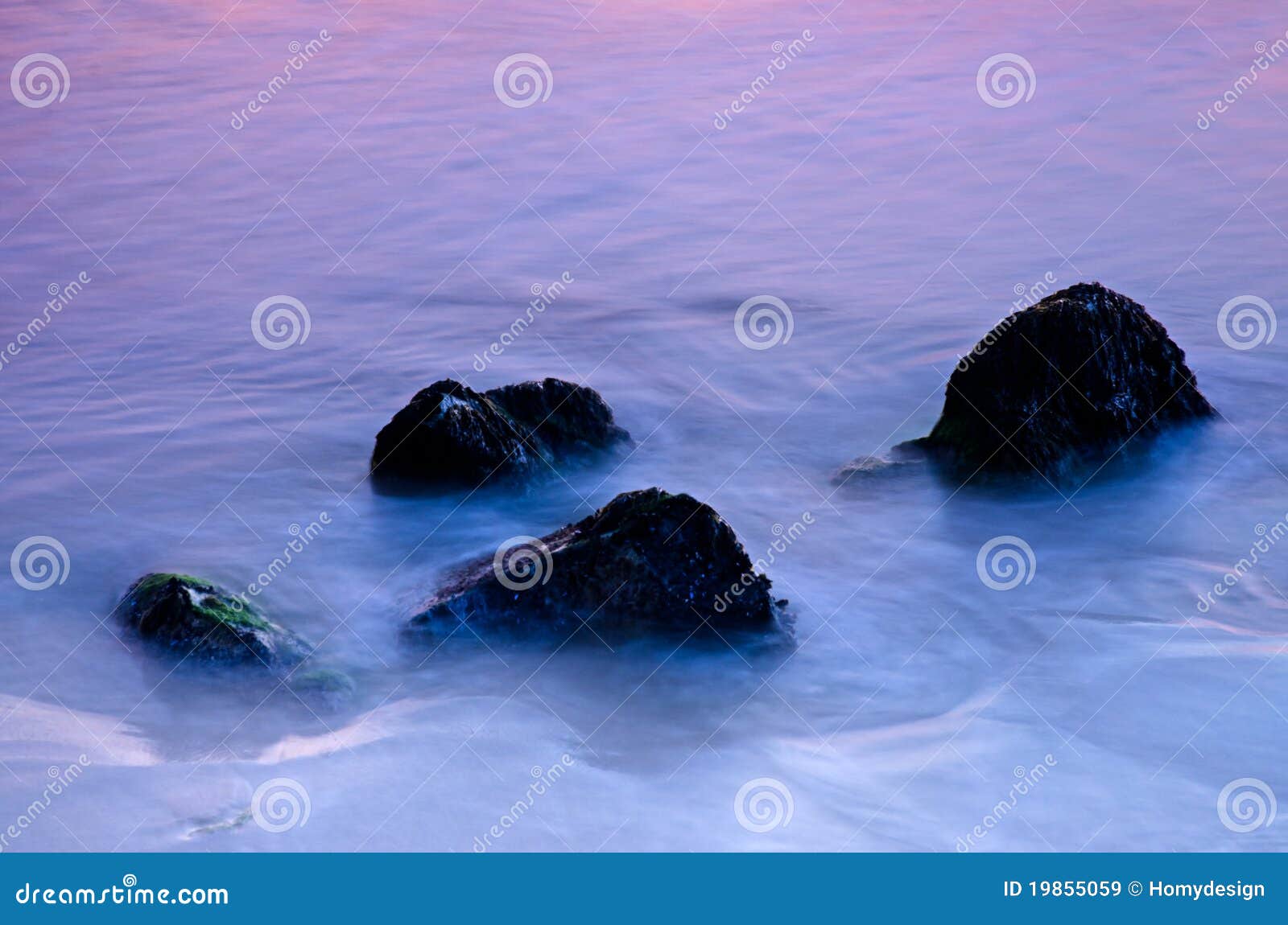 Stones in sea water stock image. Image of abstract, coast - 19855059