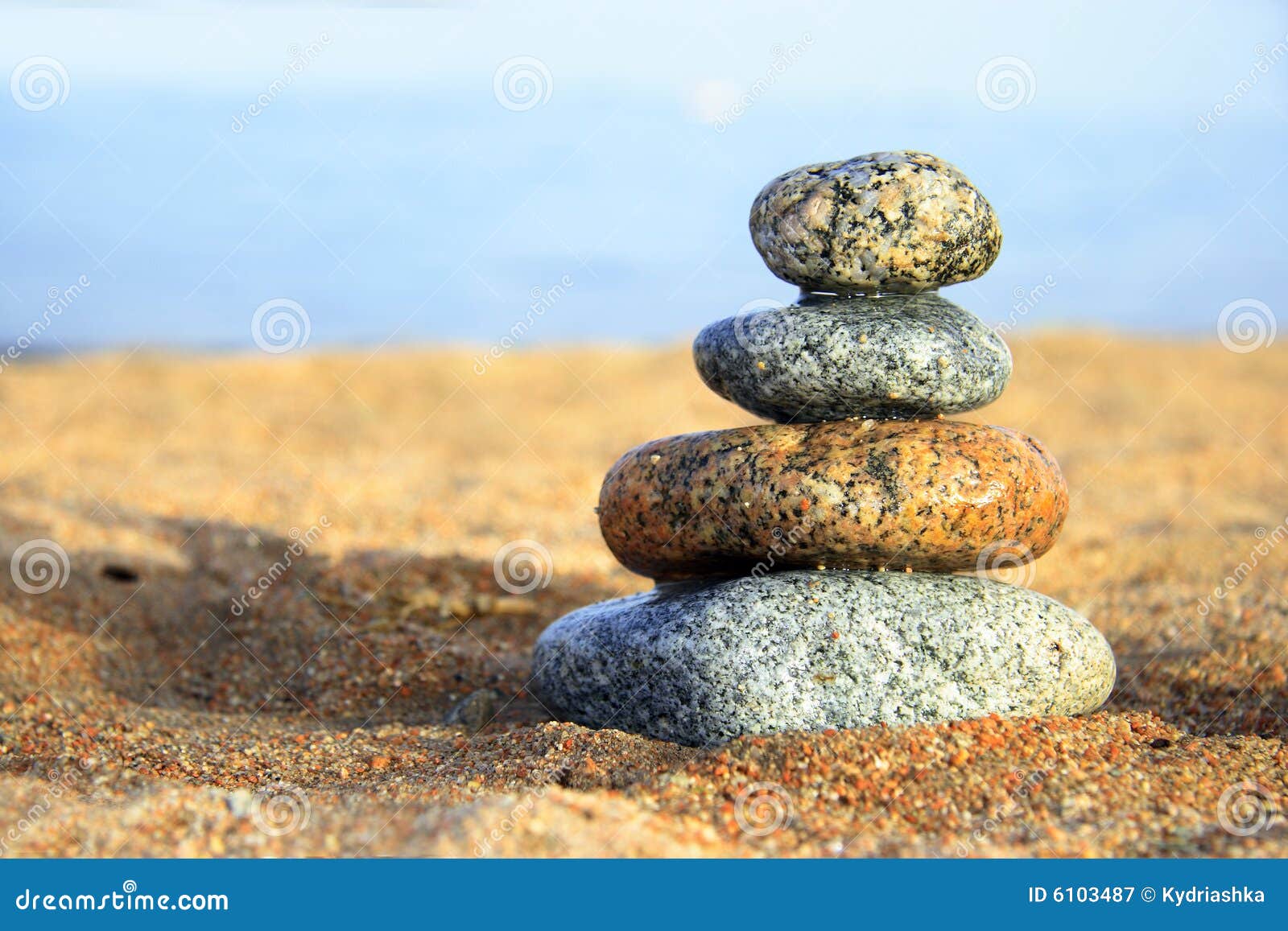 Stones On The Seashore Picture. Image: 6103487