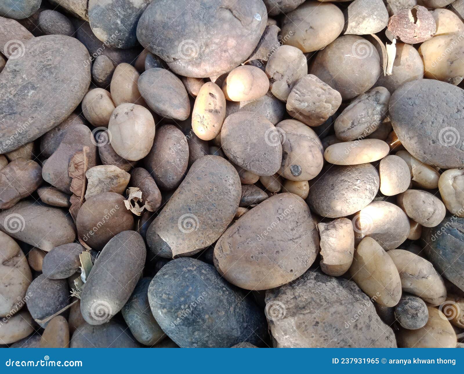 Stones, Small Stones of Various Sizes, Rubble, Piles of Stones for the ...