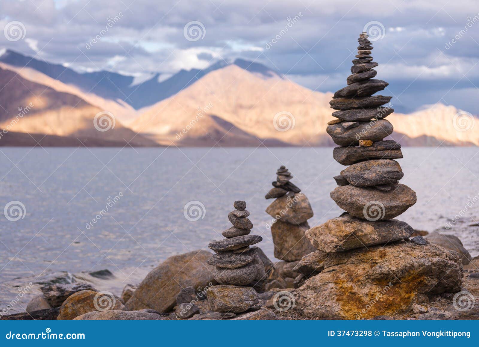 Stones stack stock photo. Image of mountain, himalaya - 37473298